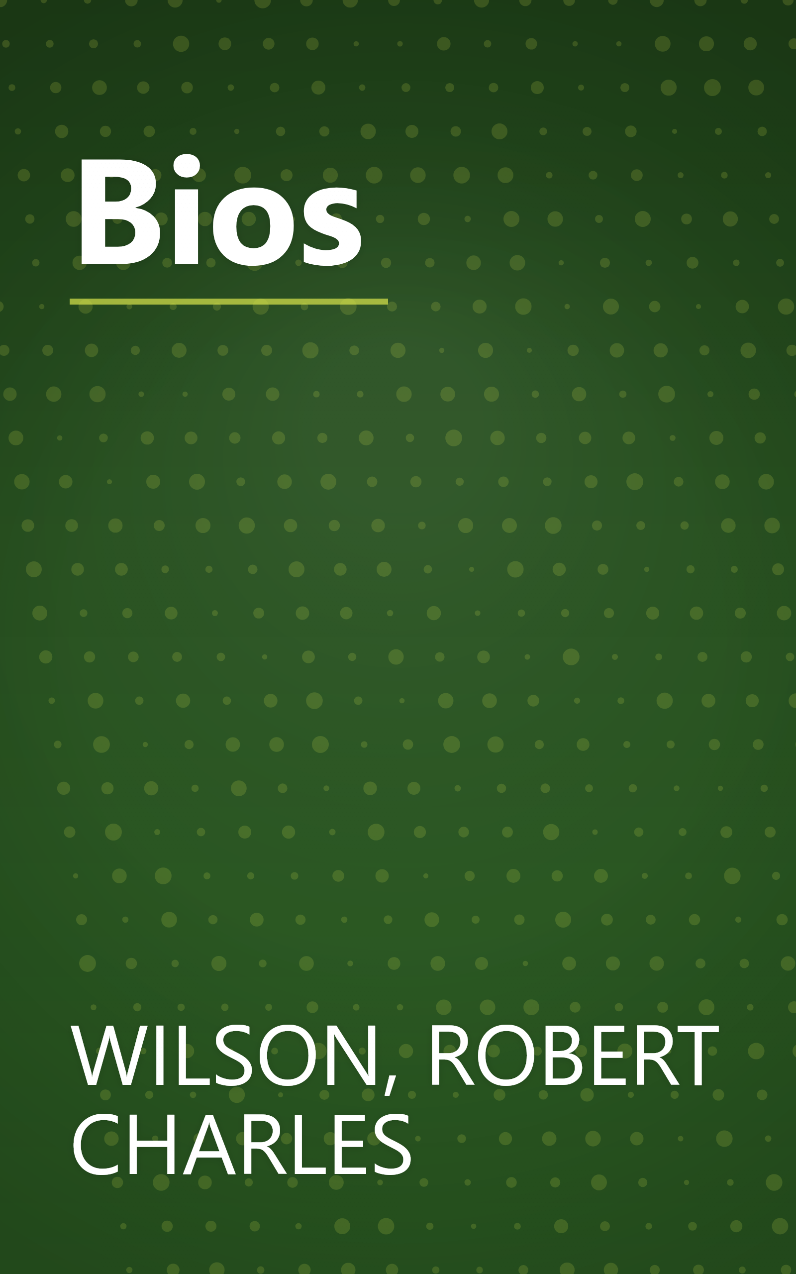 Bios book cover