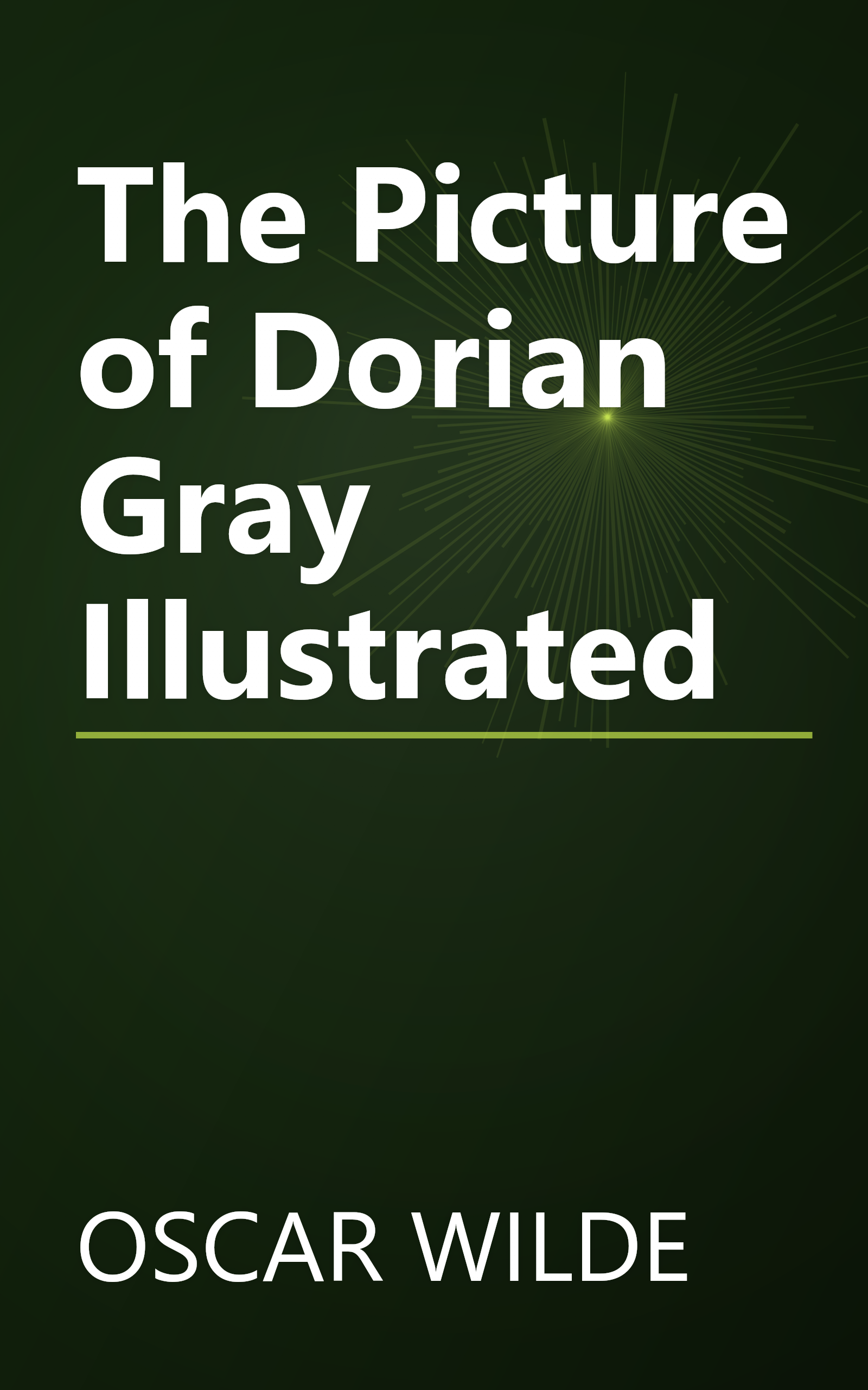 The Picture of Dorian Gray Illustrated book cover