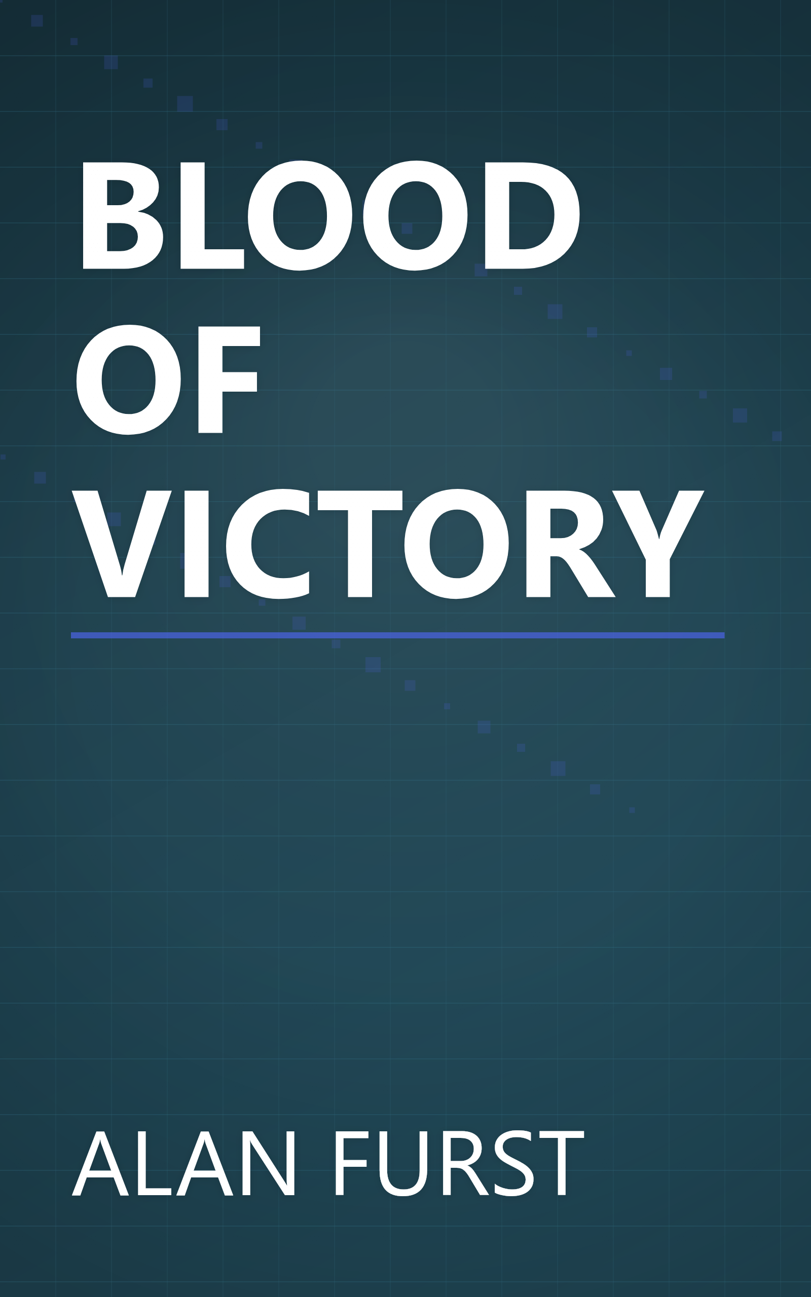 BLOOD OF VICTORY book cover