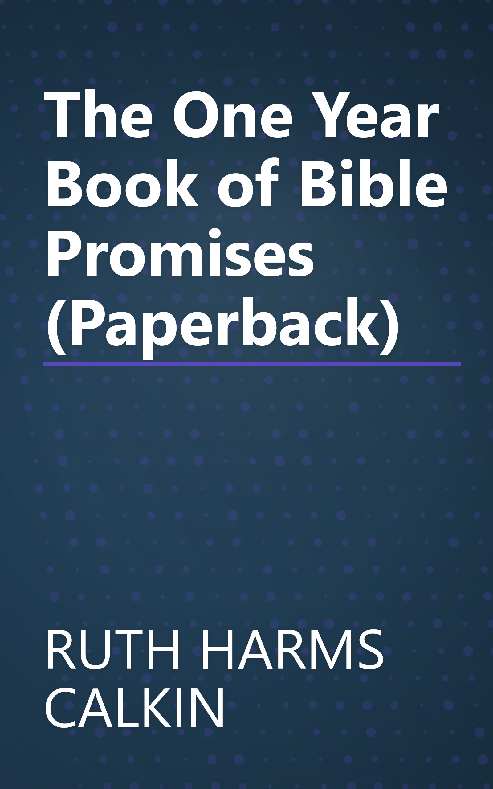 The One Year Book of Bible Promises (Paperback) book cover