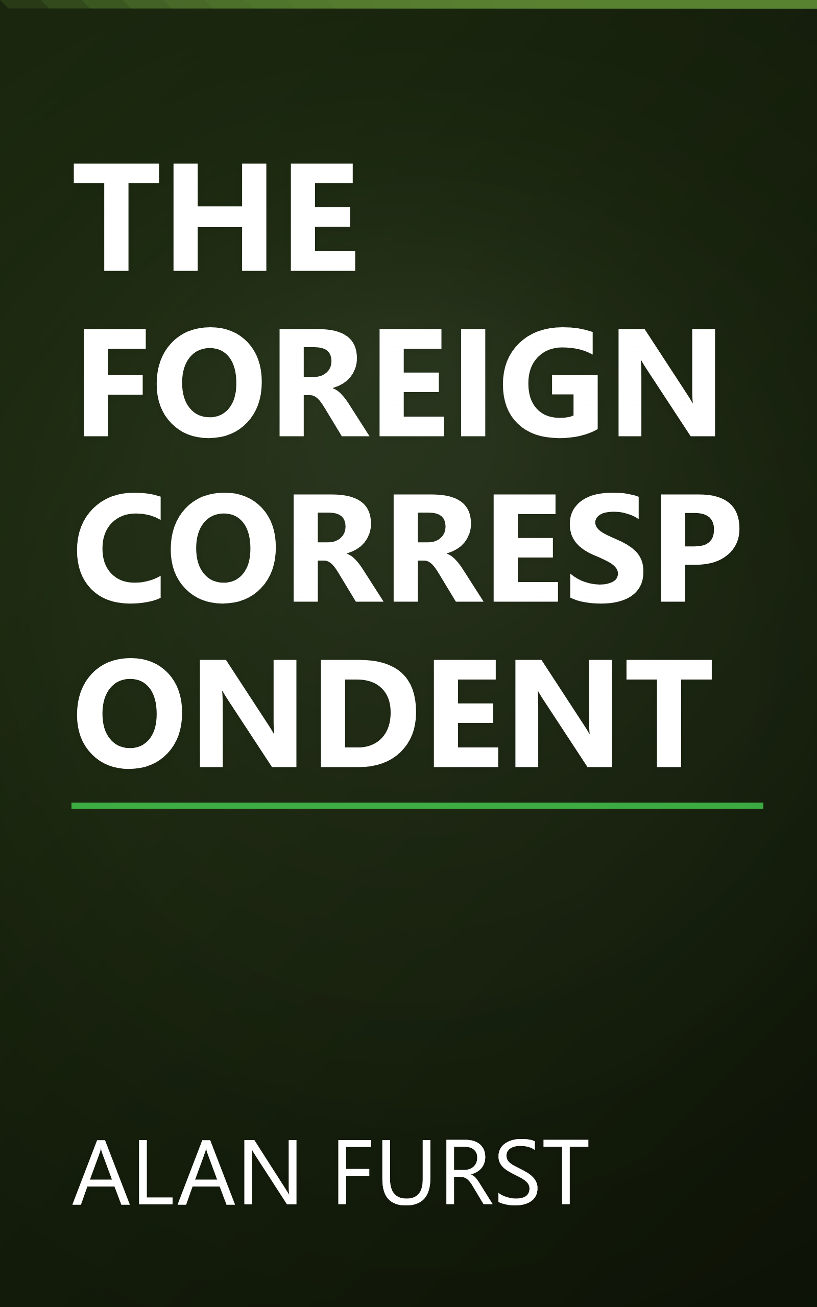 THE FOREIGN CORRESPONDENT book cover