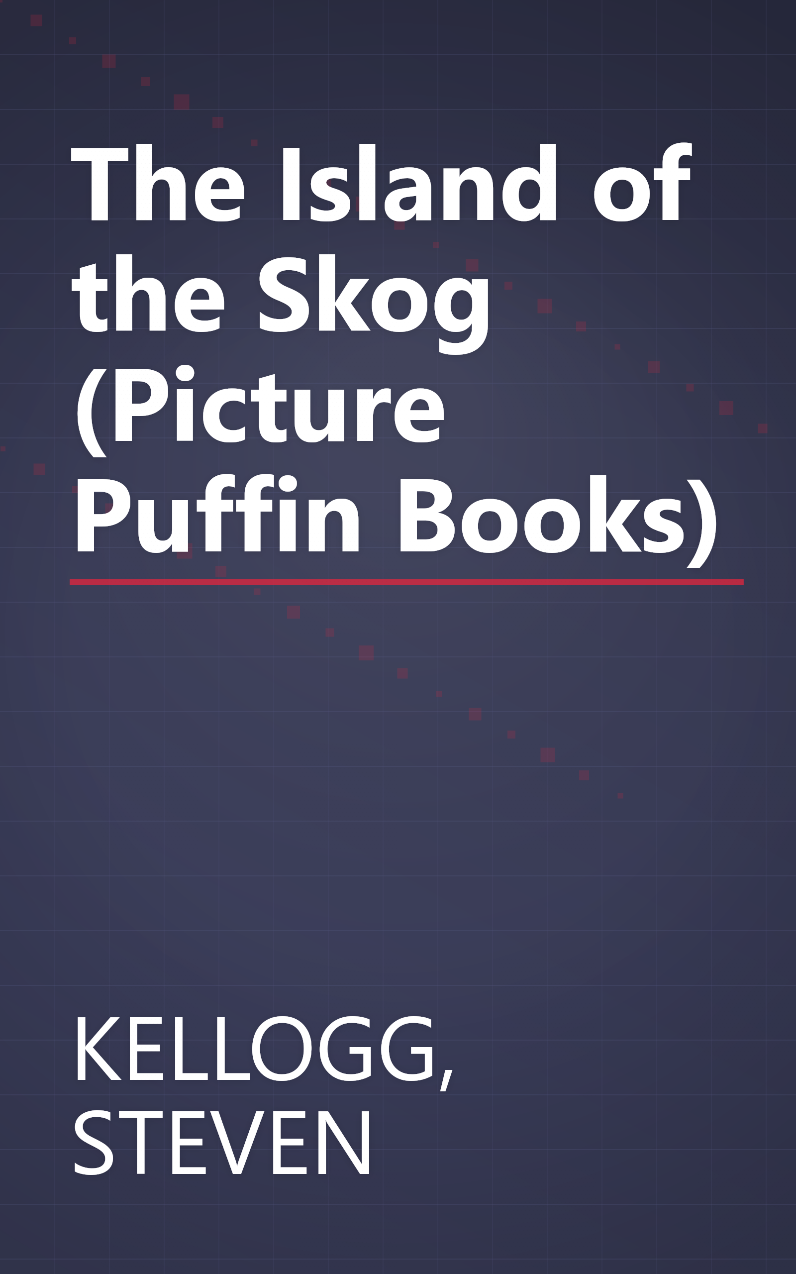 The Island of the Skog (Picture Puffin Books) book cover