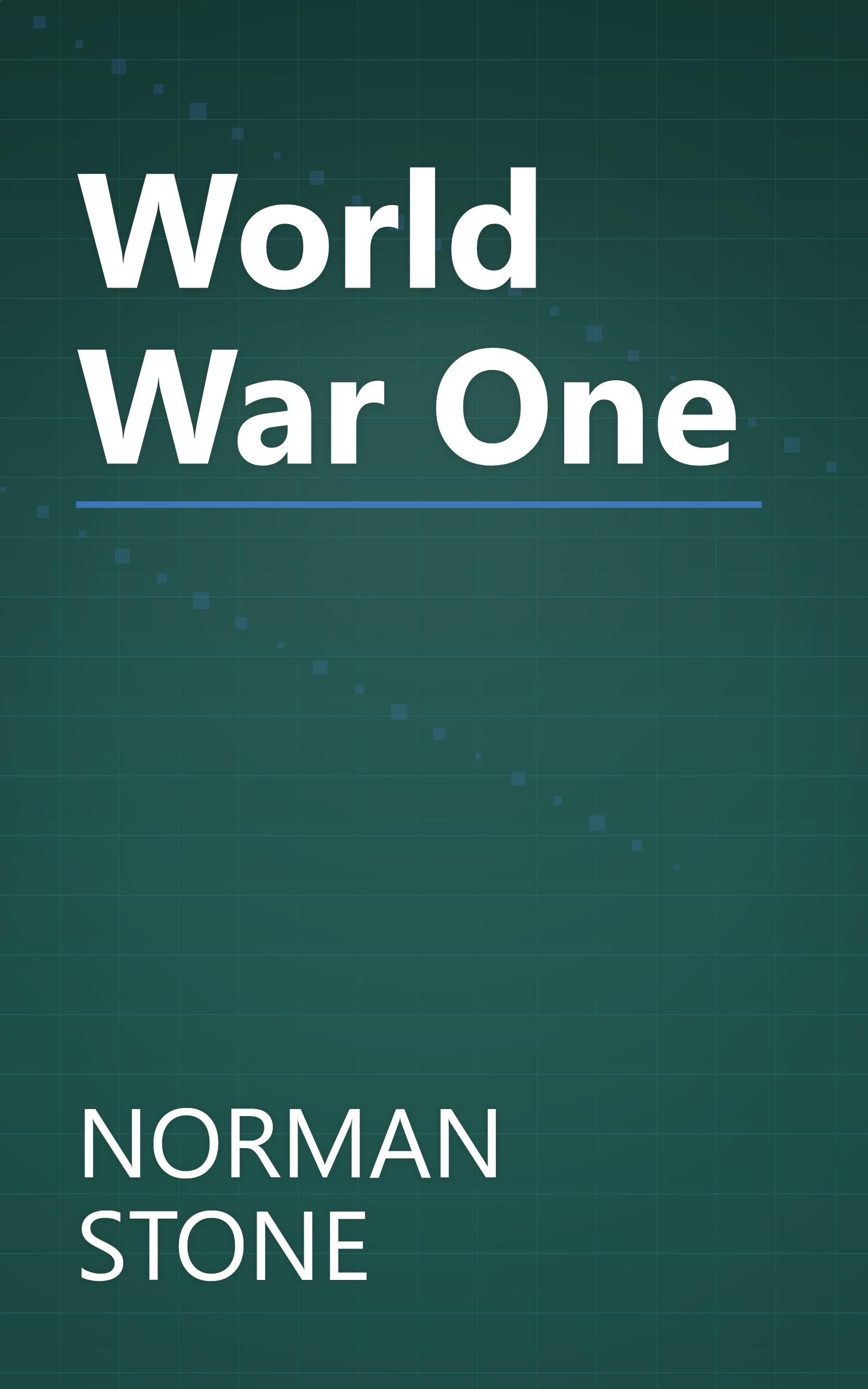 World War One book cover