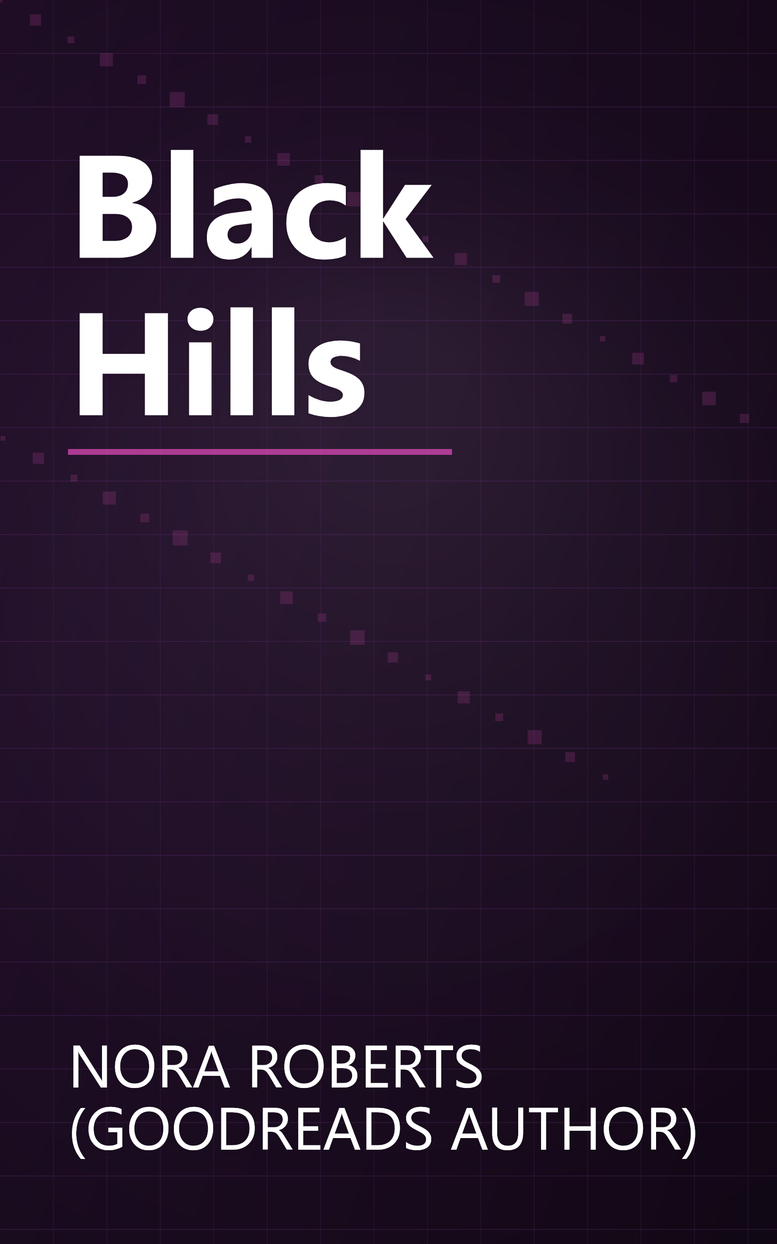 Black Hills book cover