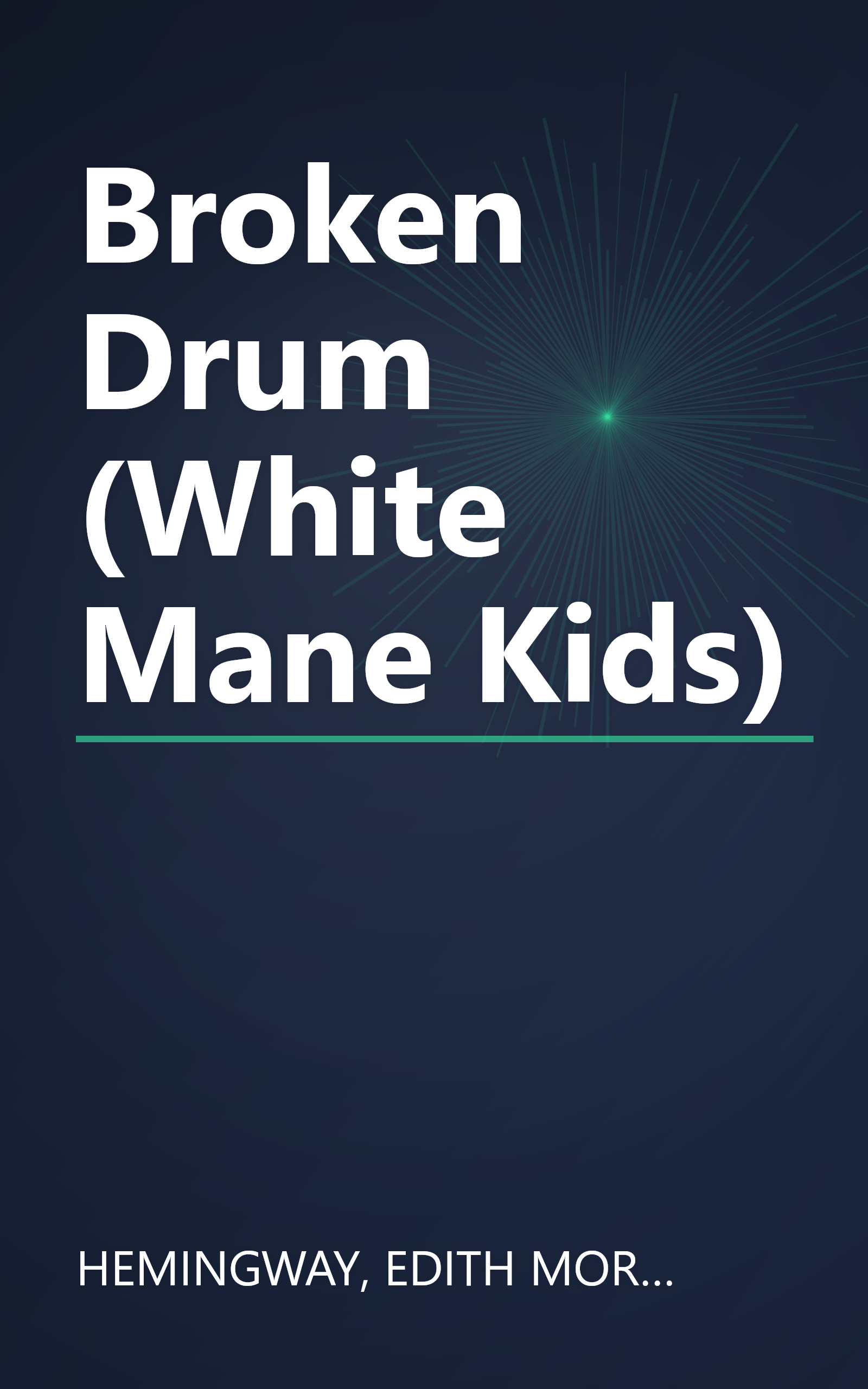 Broken Drum (White Mane Kids) book cover