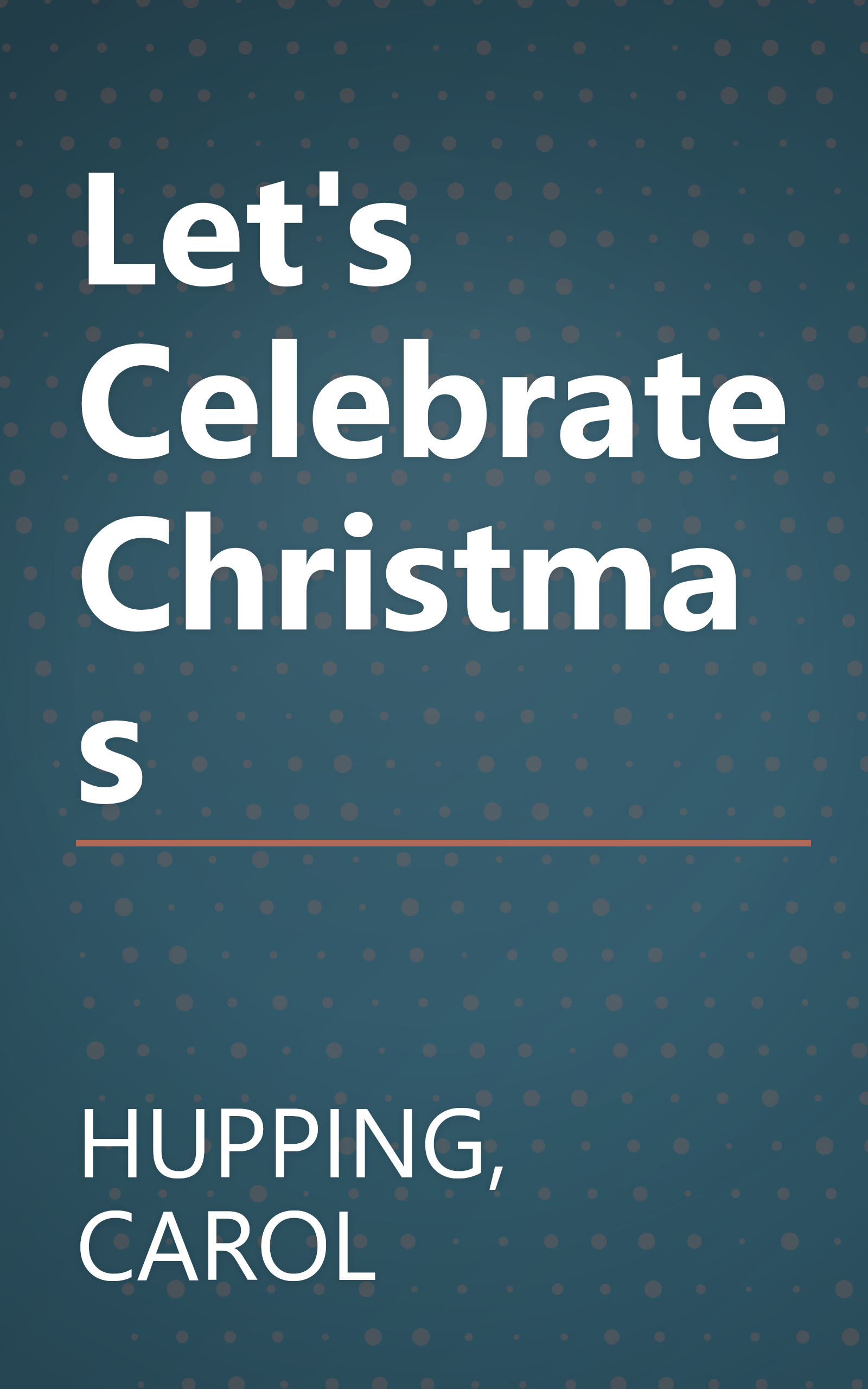 Let's Celebrate Christmas book cover