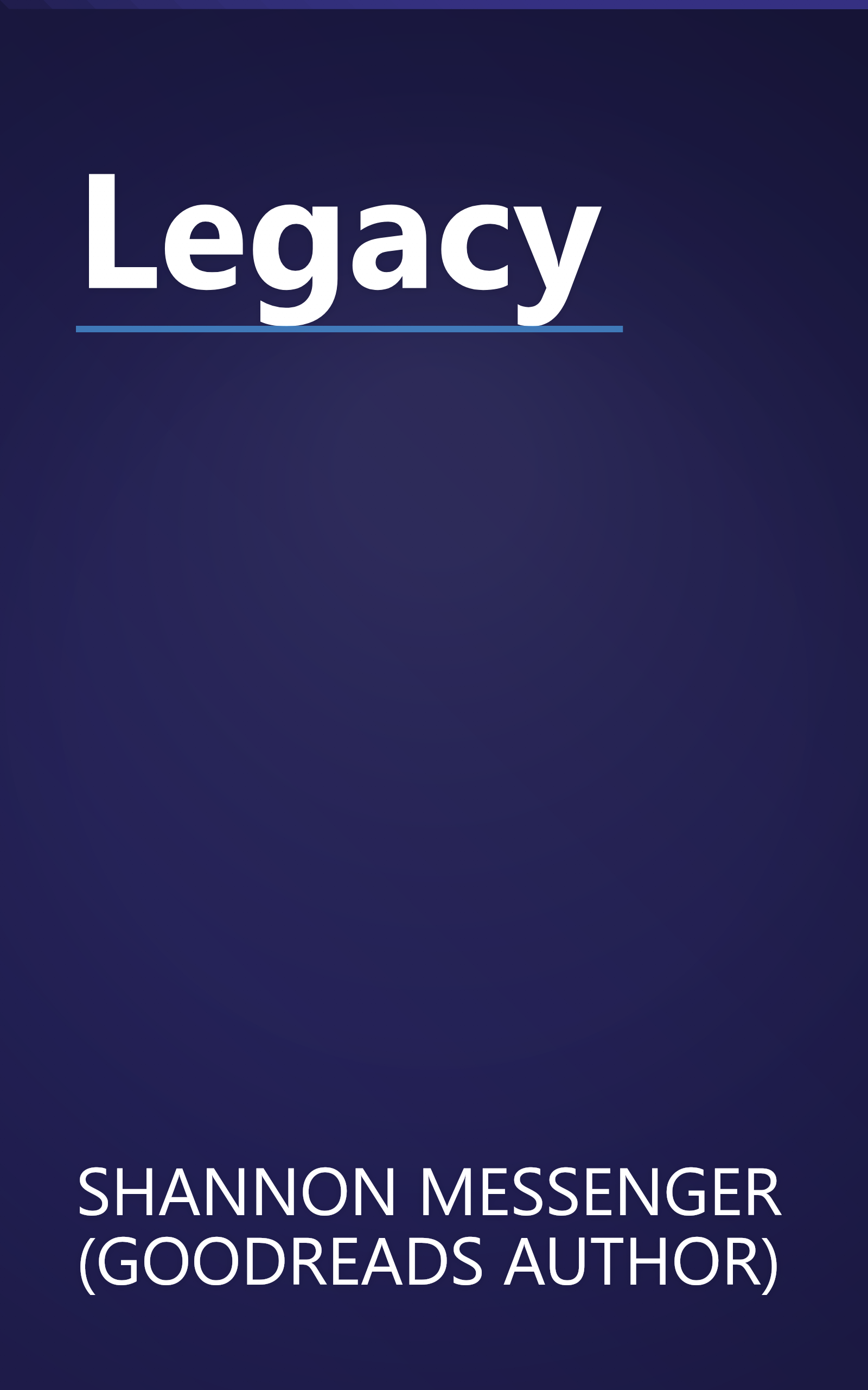 Legacy book cover