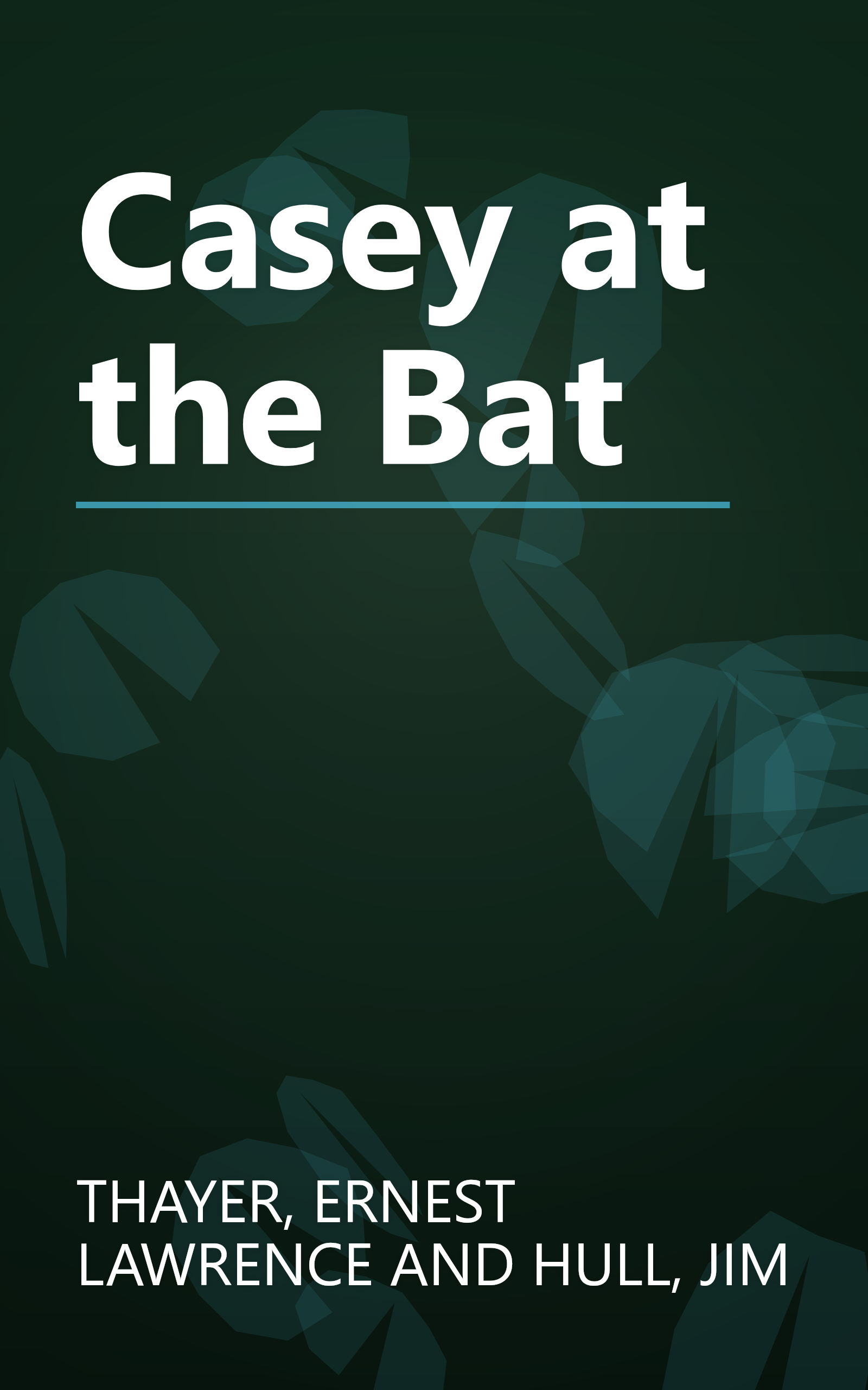 Casey at the Bat book cover