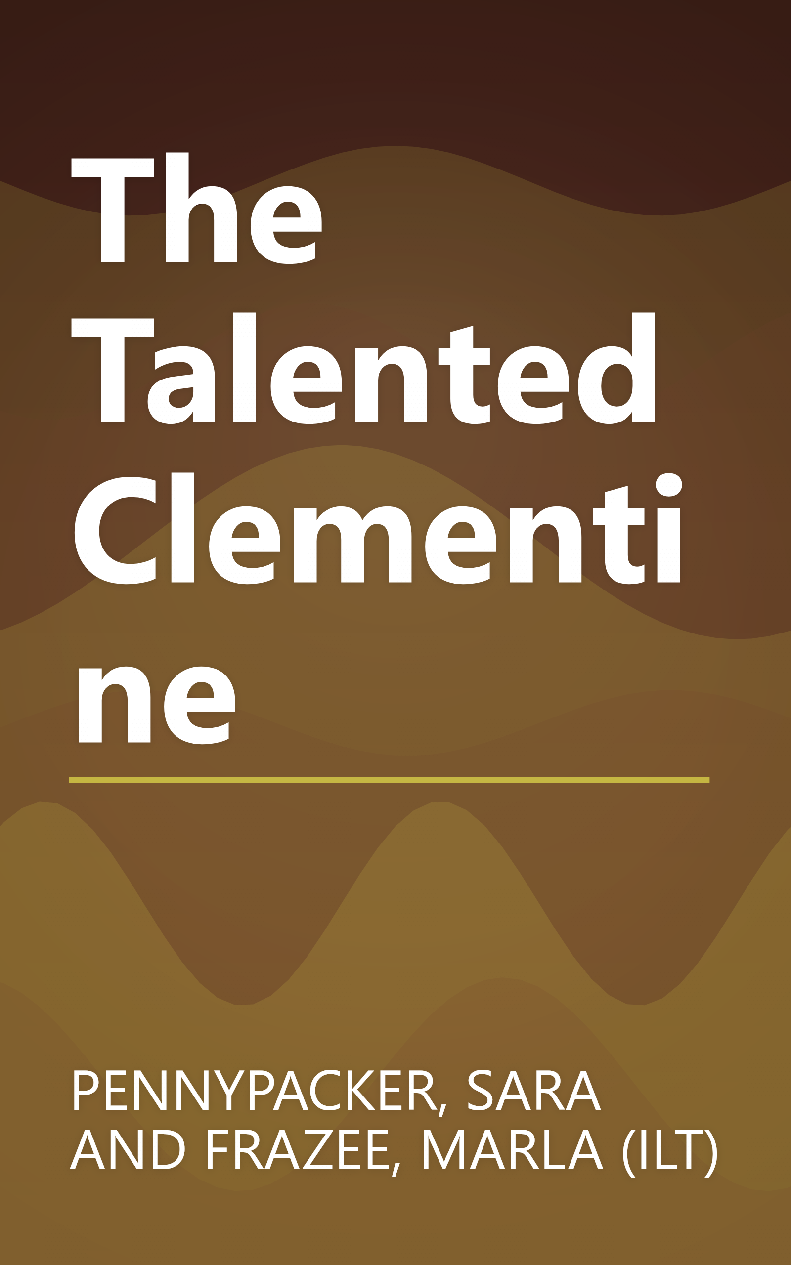 The Talented Clementine book cover