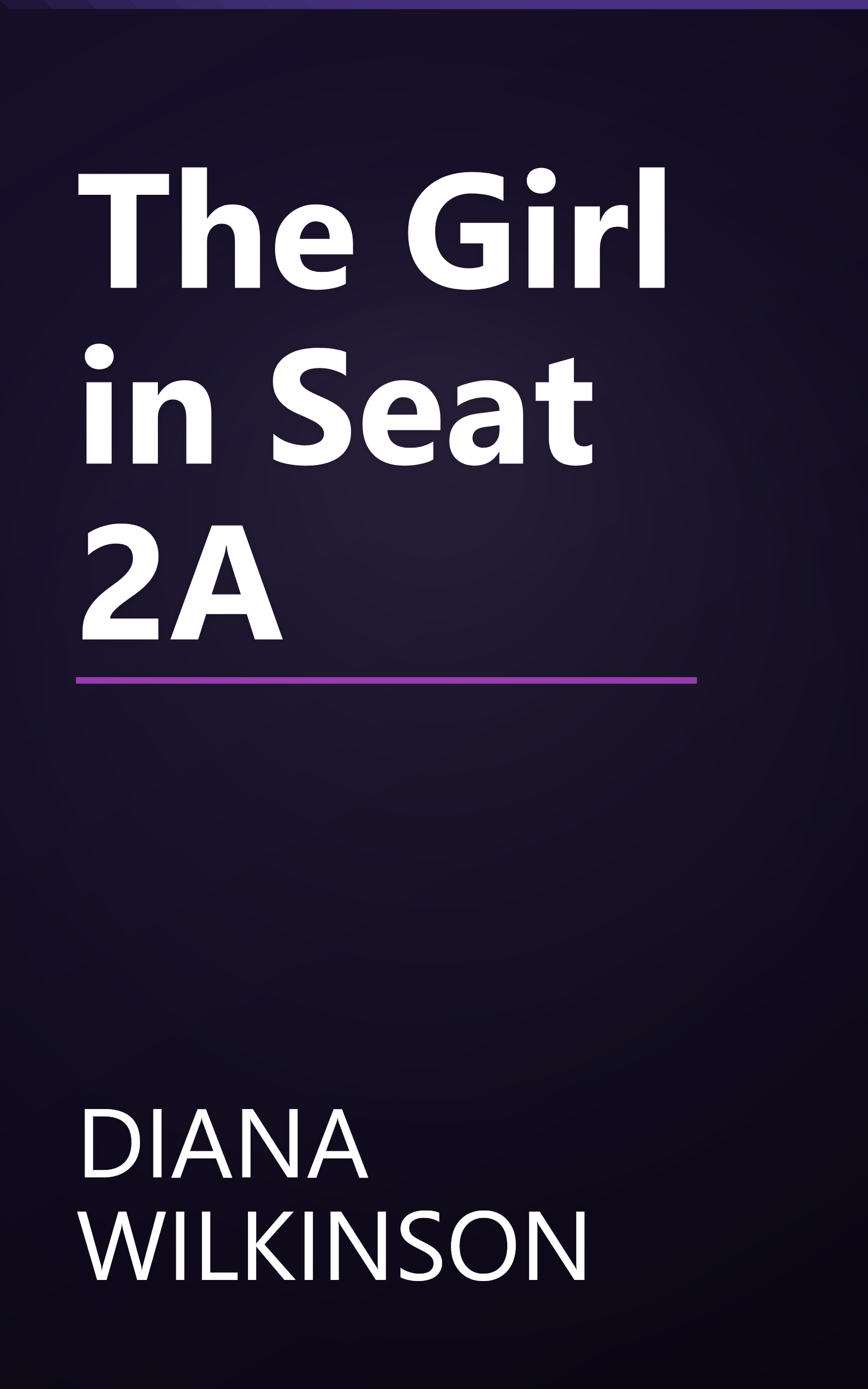 The Girl in Seat 2A book cover