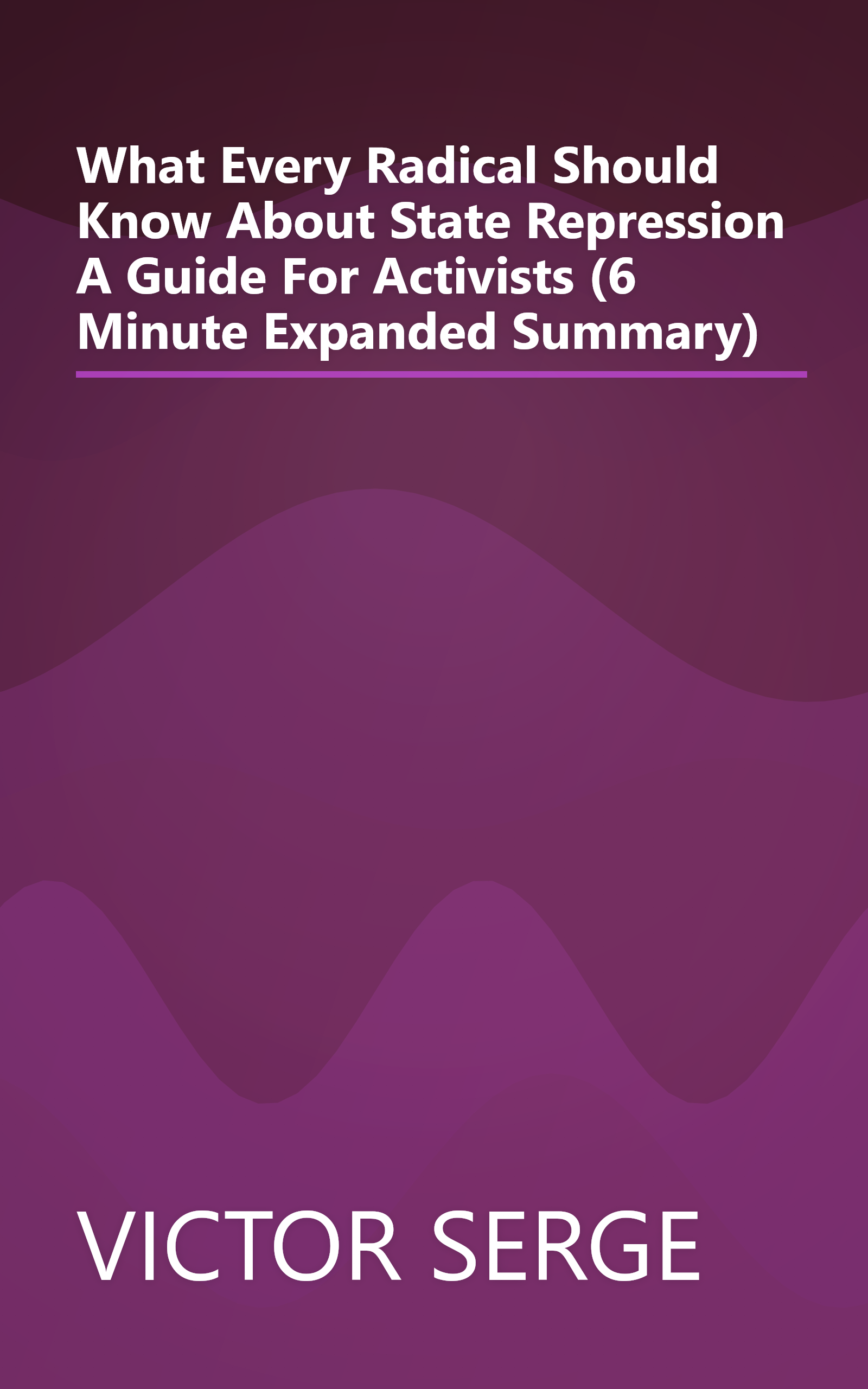 What Every Radical Should Know About State Repression  A Guide For Activists (6 Minute   Expanded Summary) book cover