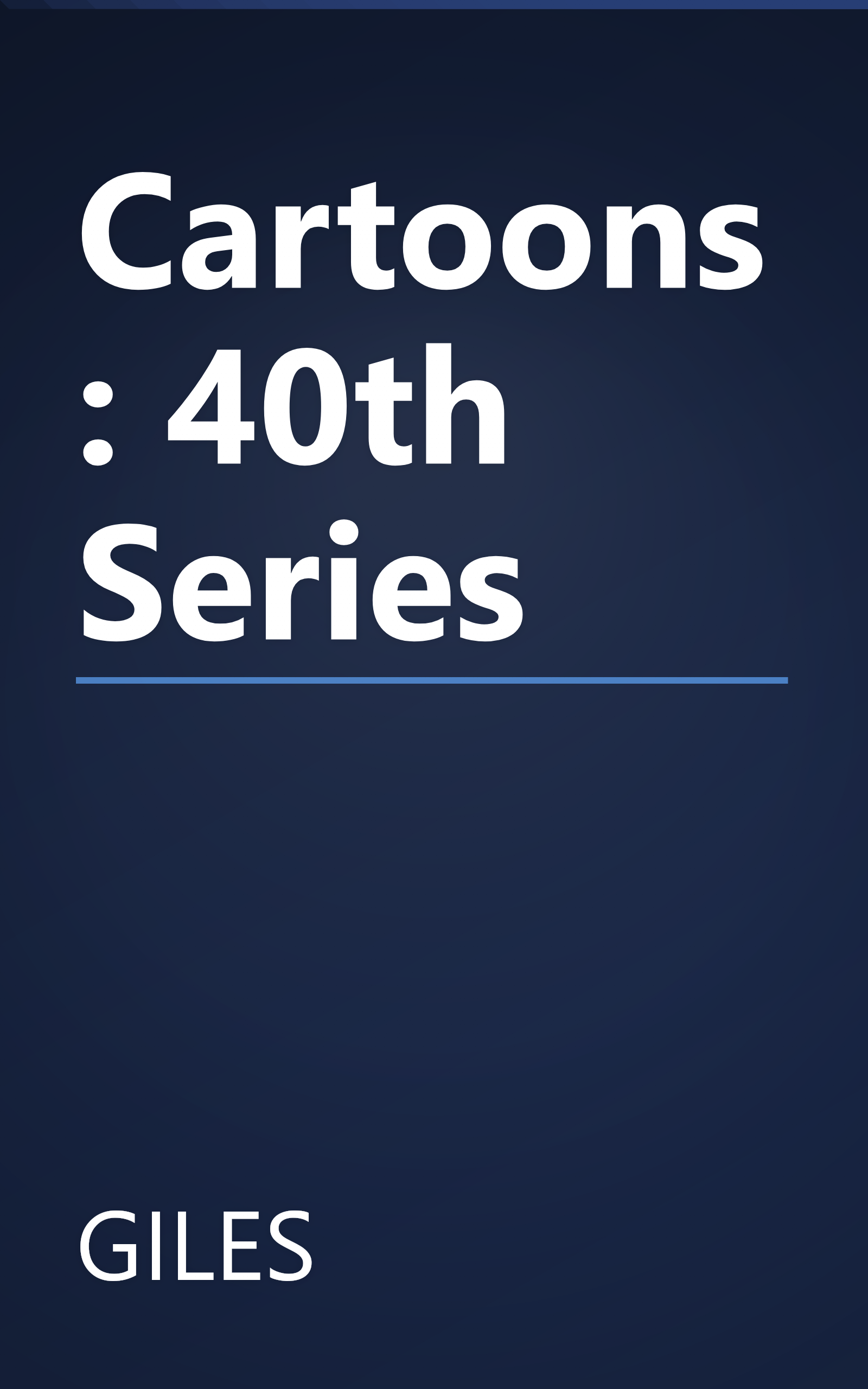 Cartoons: 40th Series book cover