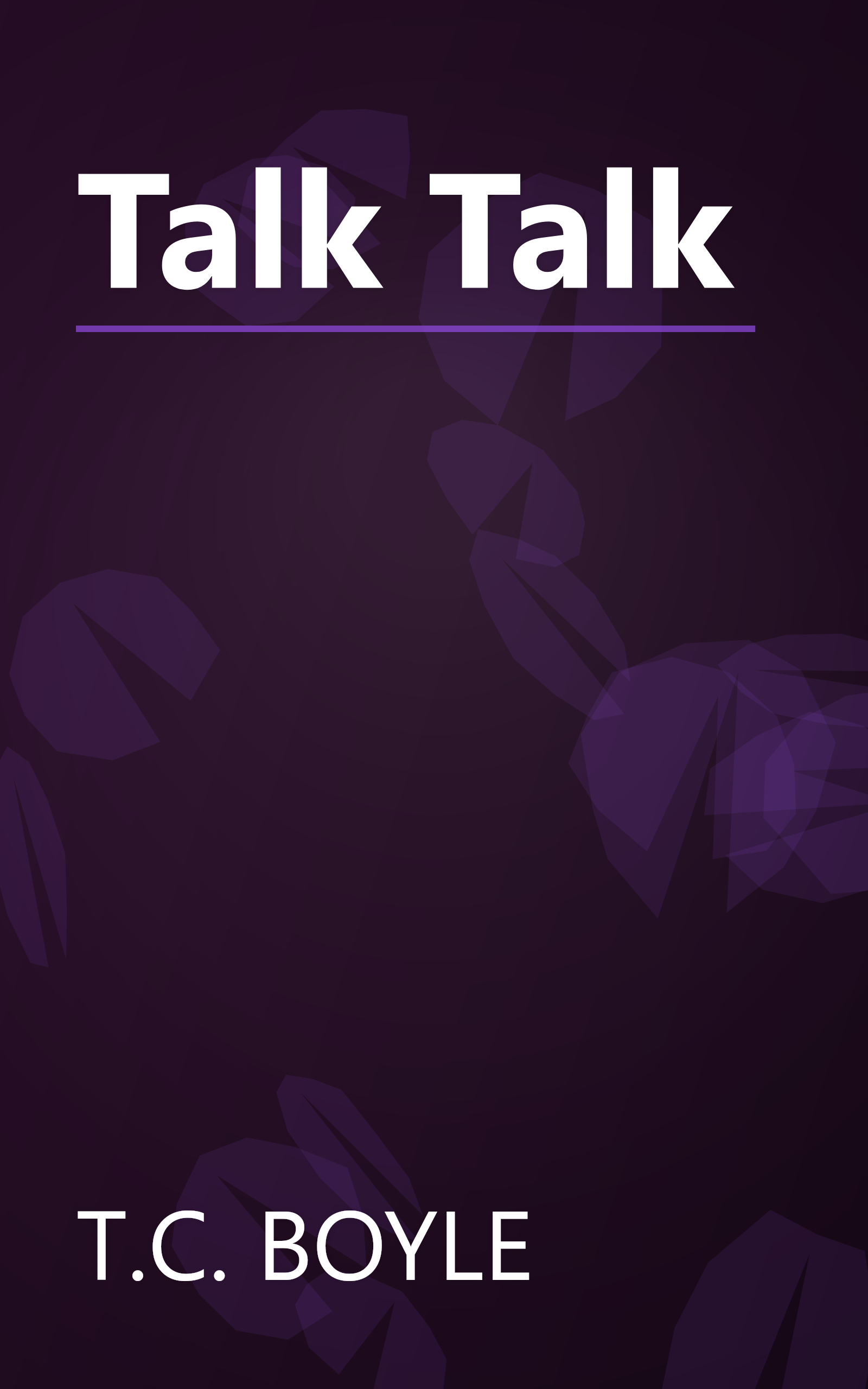 Talk Talk book cover