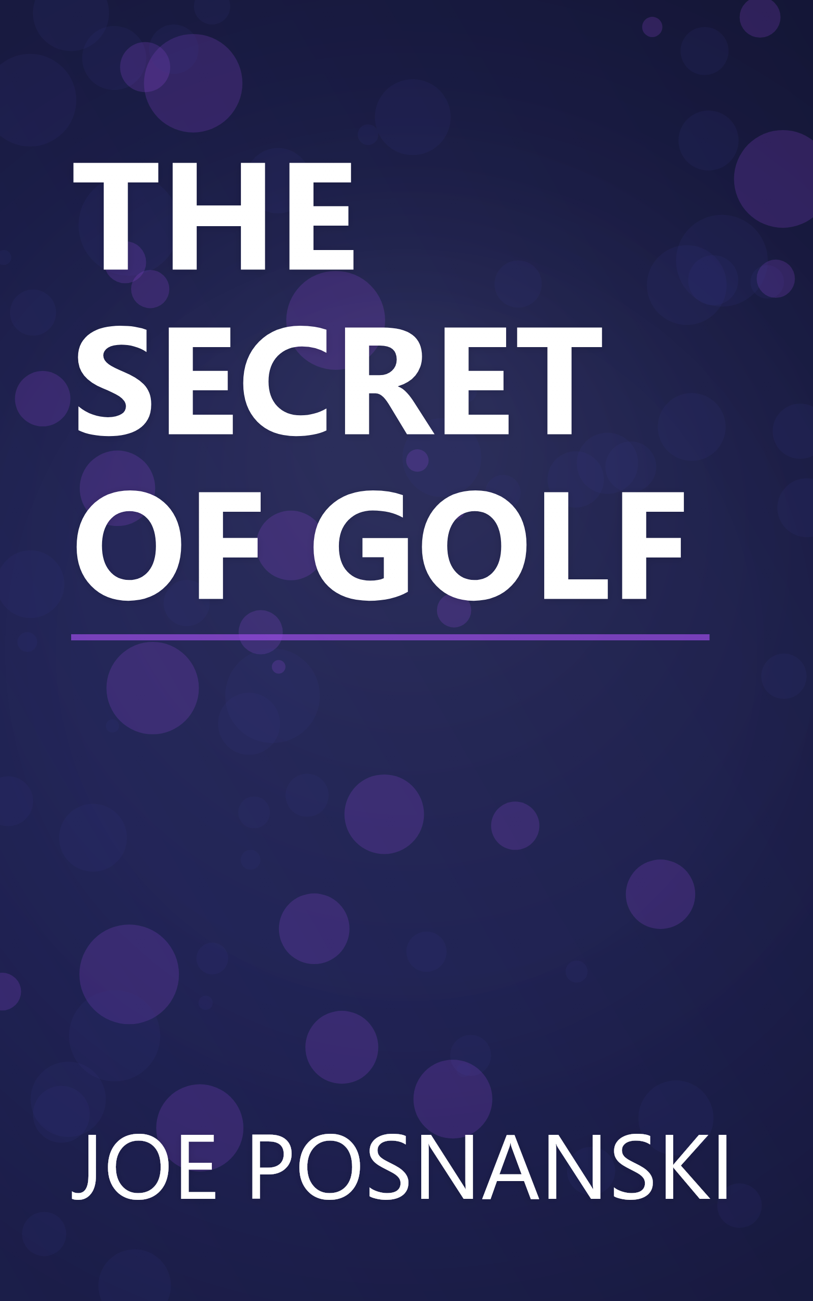 THE SECRET OF GOLF book cover