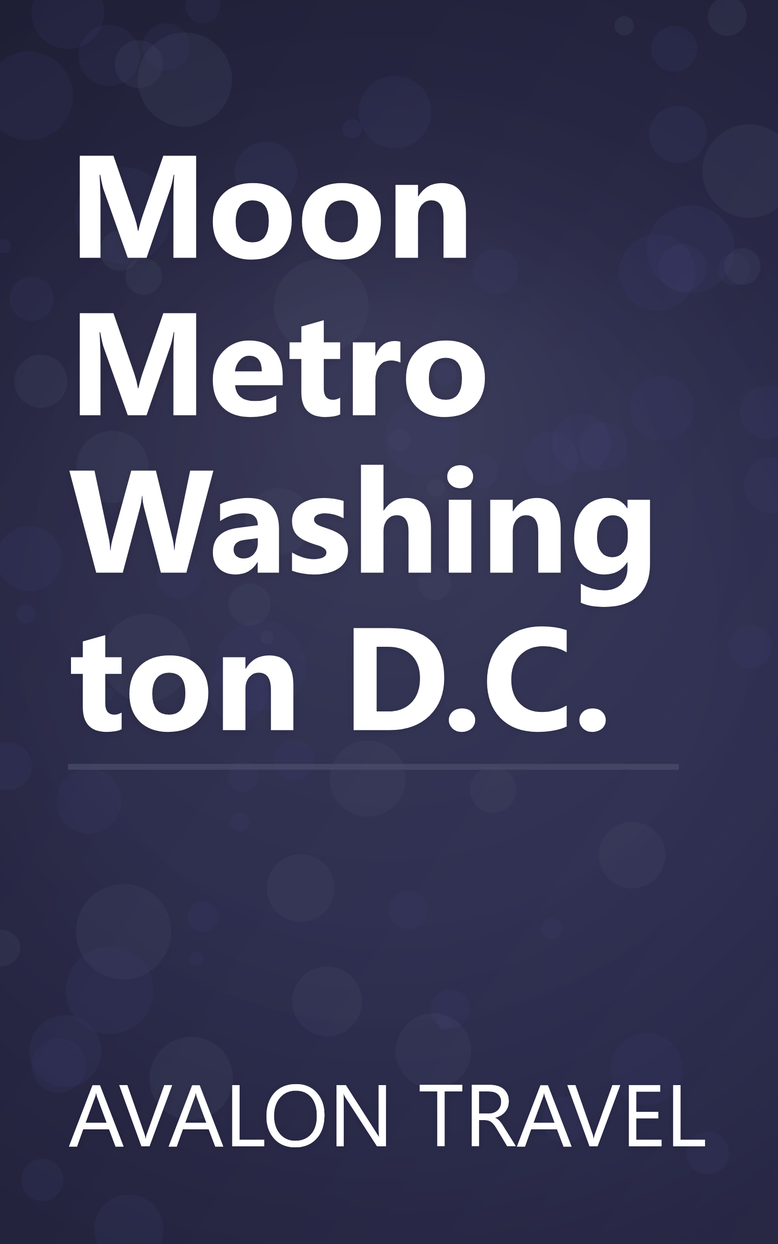 Moon Metro Washington D.C. book cover