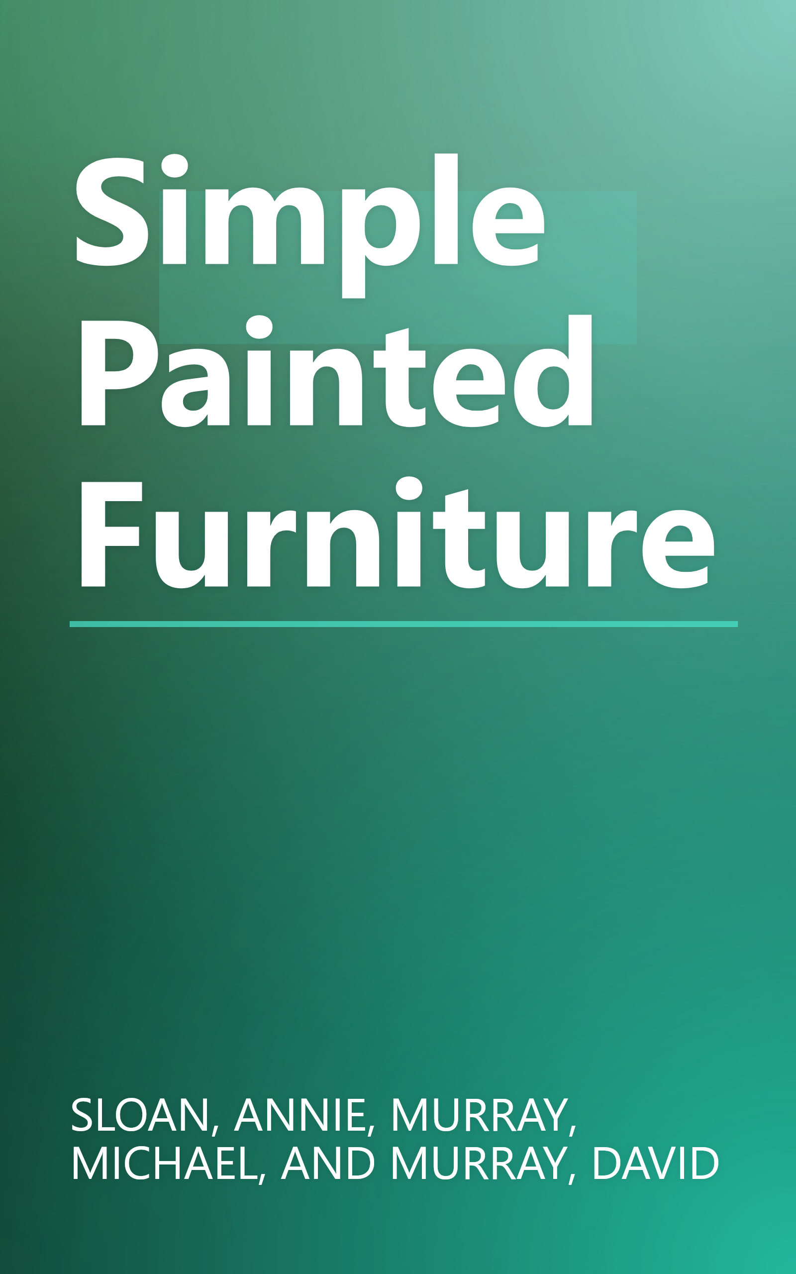 Simple Painted Furniture book cover