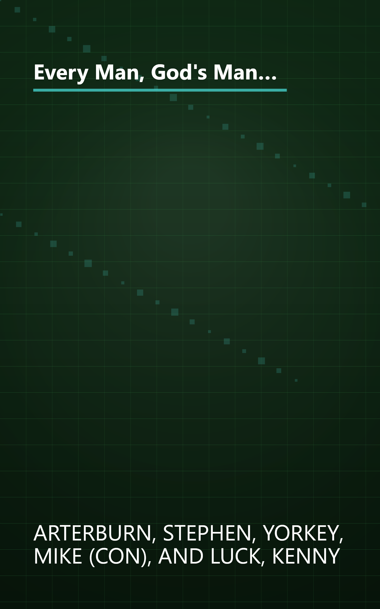 Every Man, God's Man Workbook: Pursuing Courageous Faith and Daily Integrity (The Every Man Series) book cover