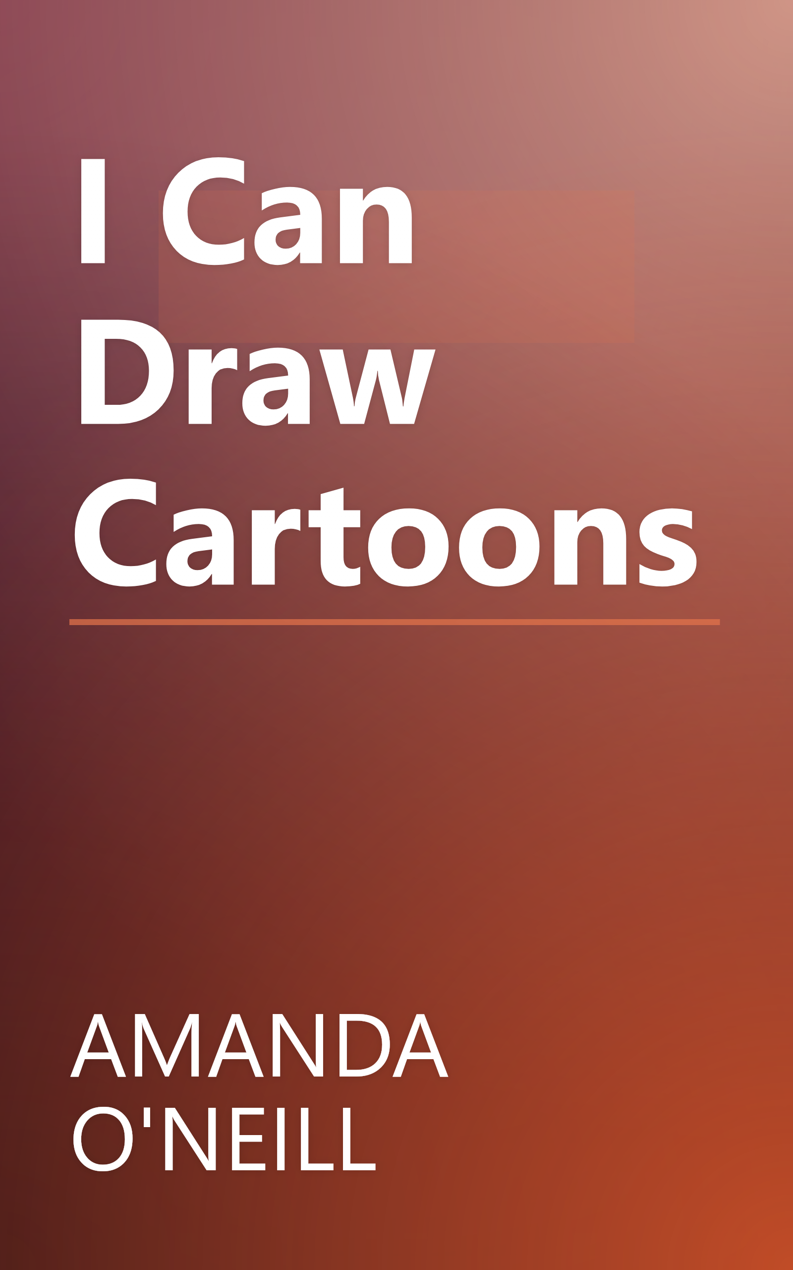 I Can Draw Cartoons book cover