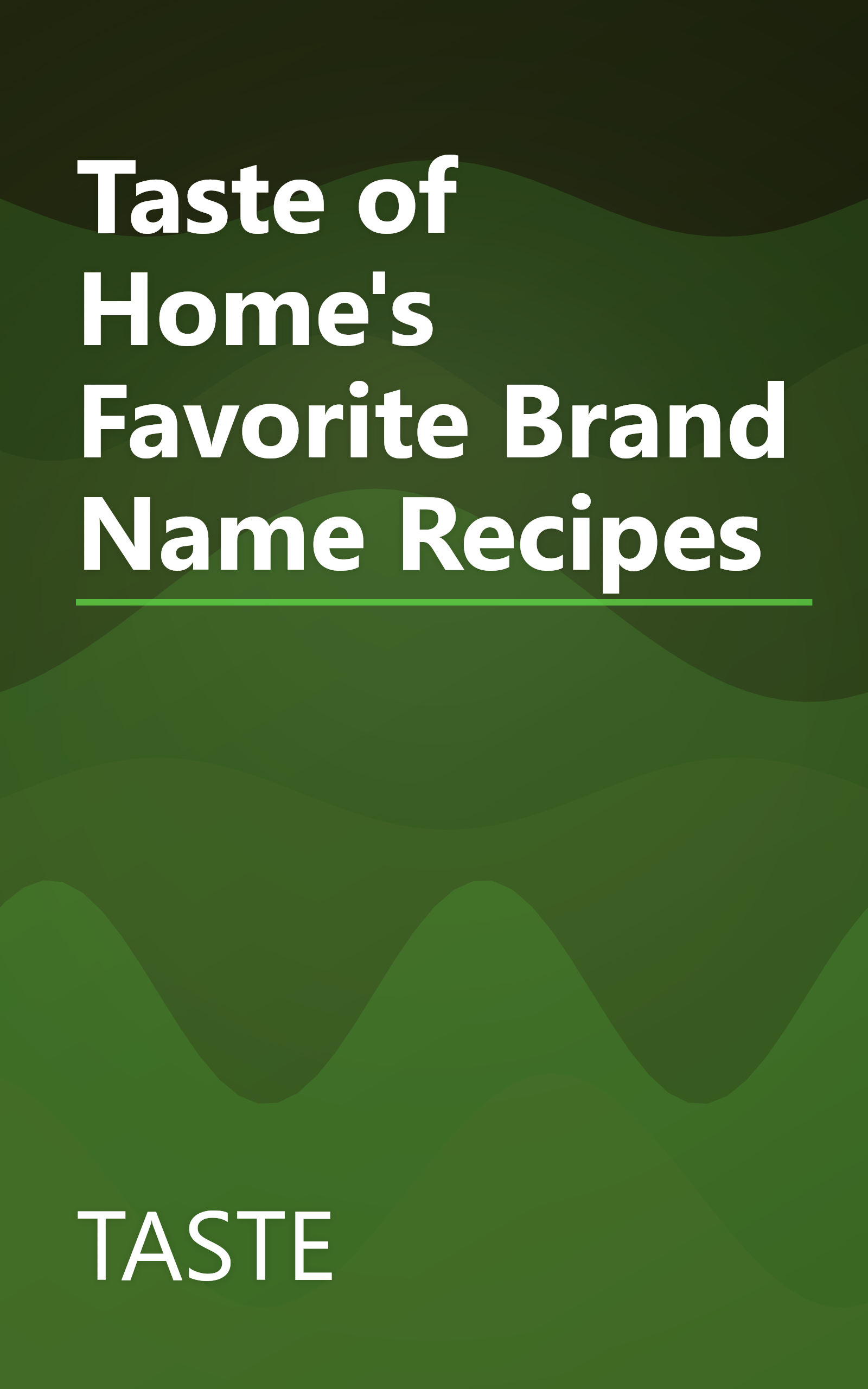 Taste of Home's Favorite Brand Name Recipes book cover