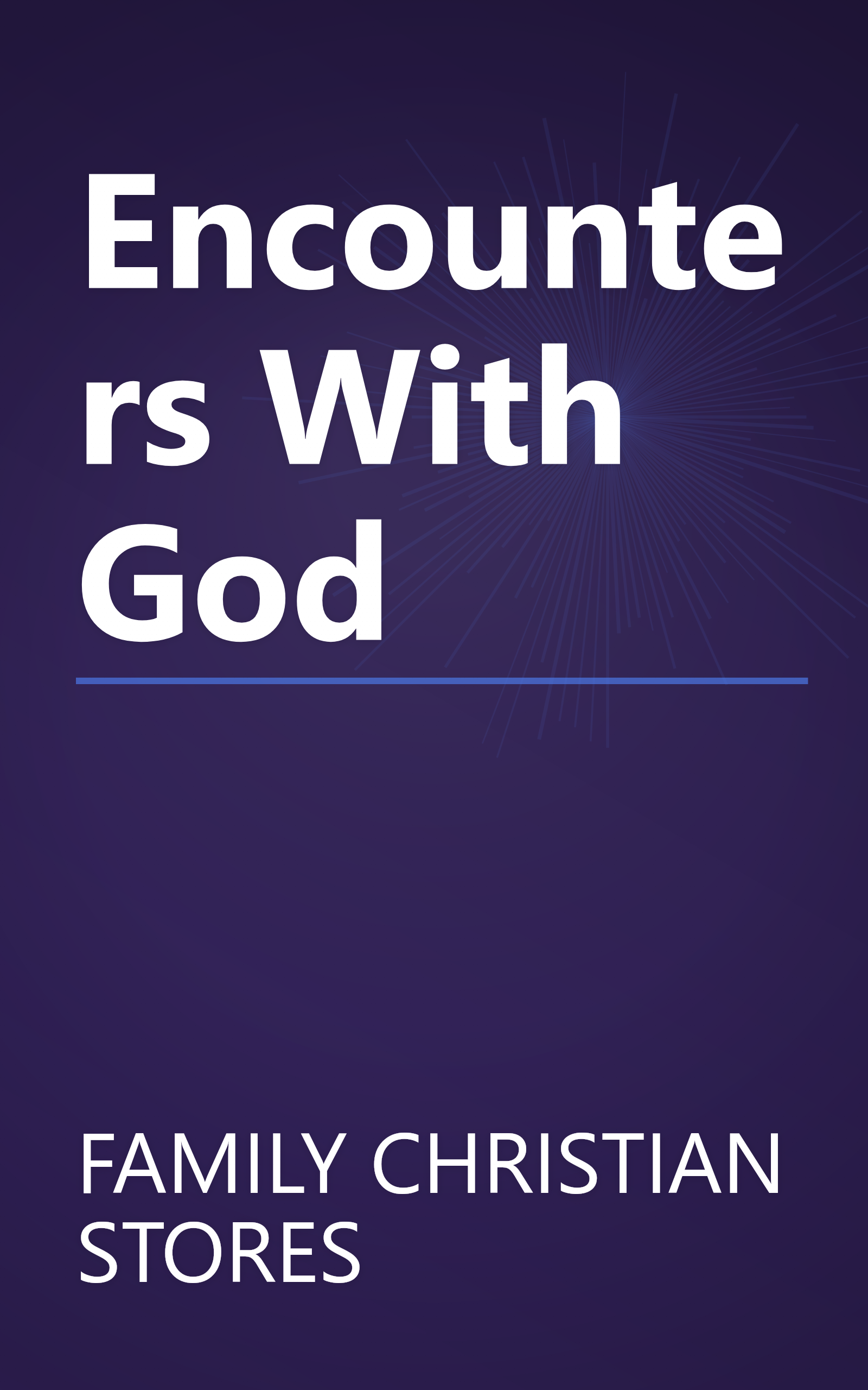 Encounters With God book cover
