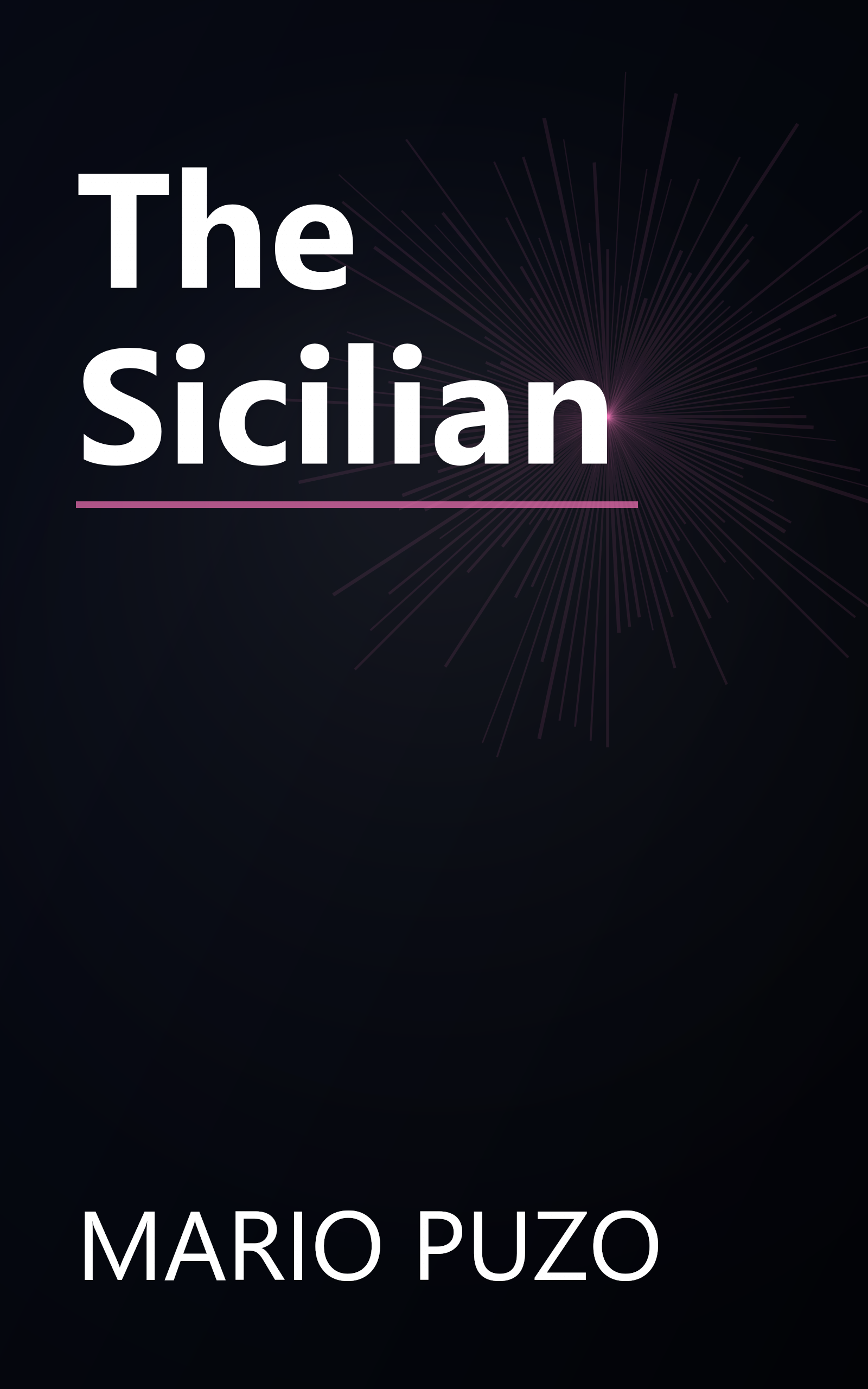 The Sicilian book cover
