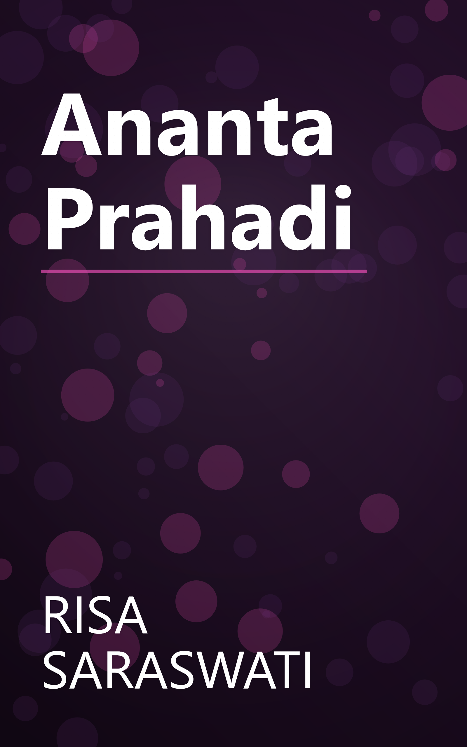 Ananta Prahadi book cover