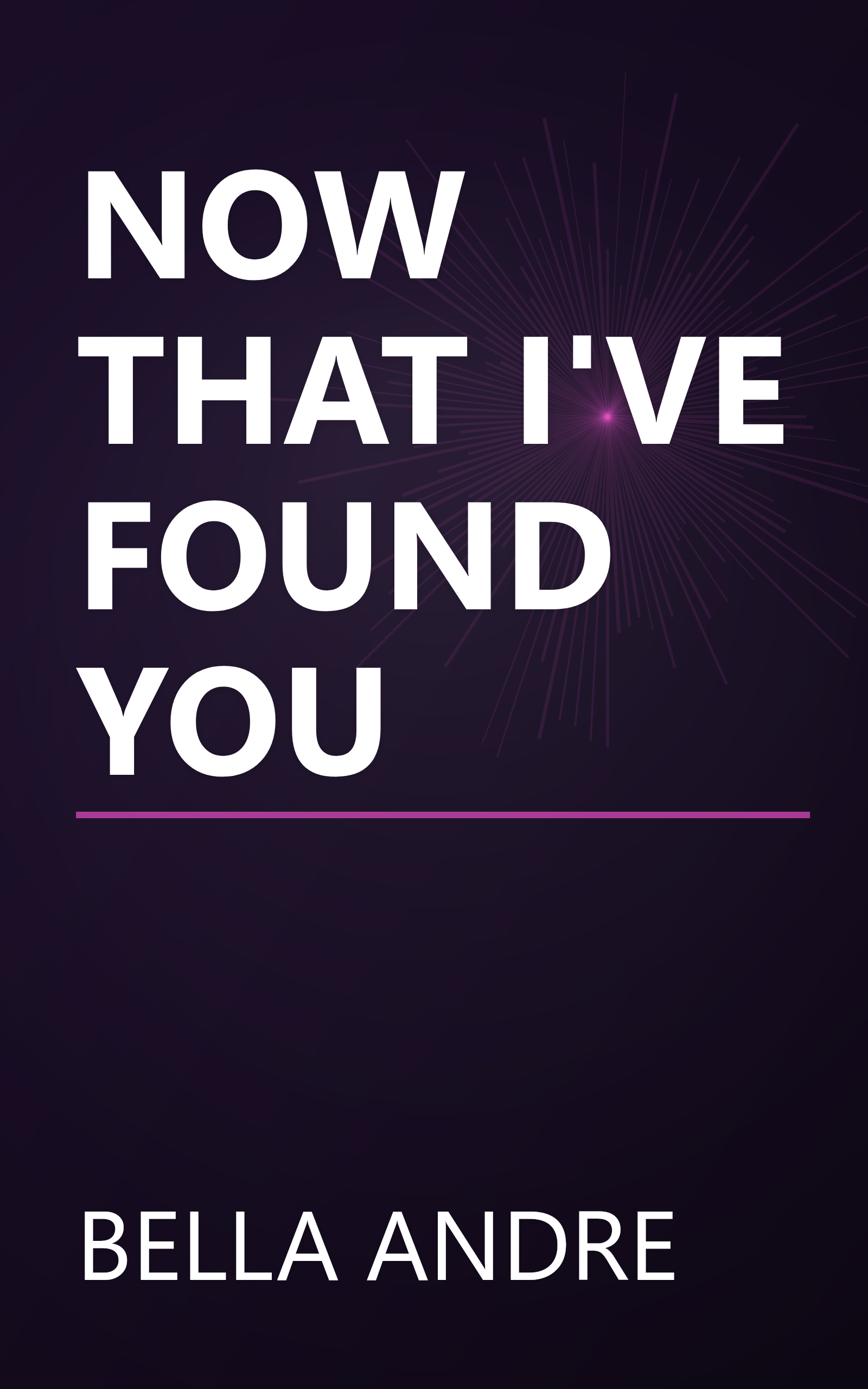 NOW THAT I'VE FOUND YOU book cover