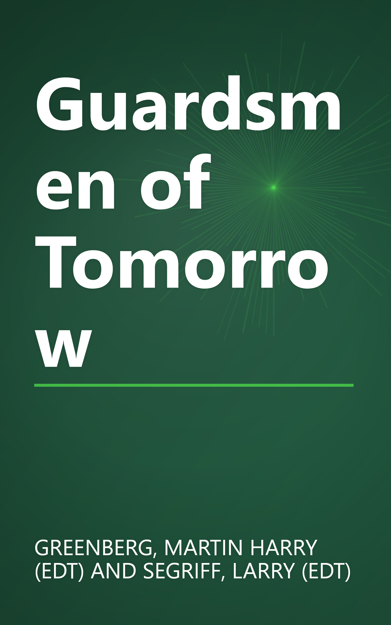 Guardsmen of Tomorrow book cover