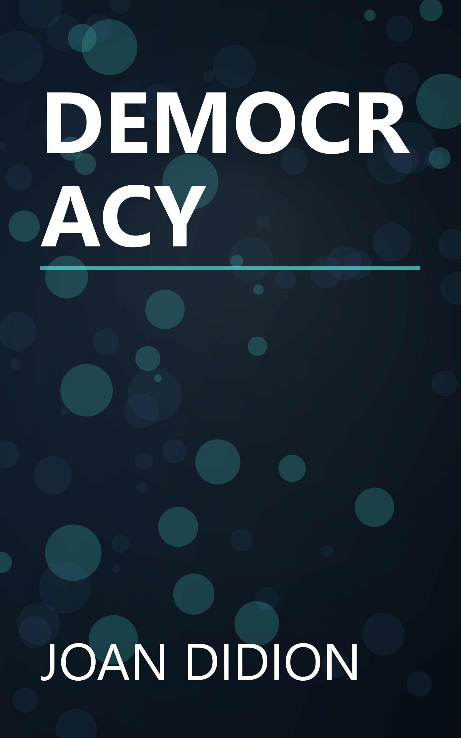 DEMOCRACY book cover