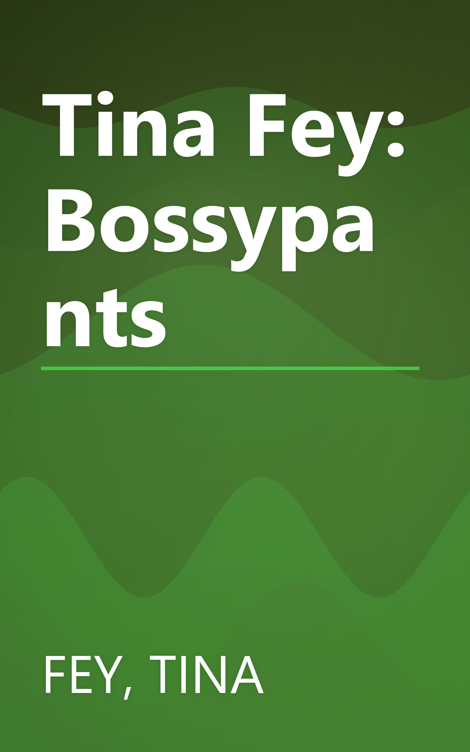 Tina Fey: Bossypants book cover