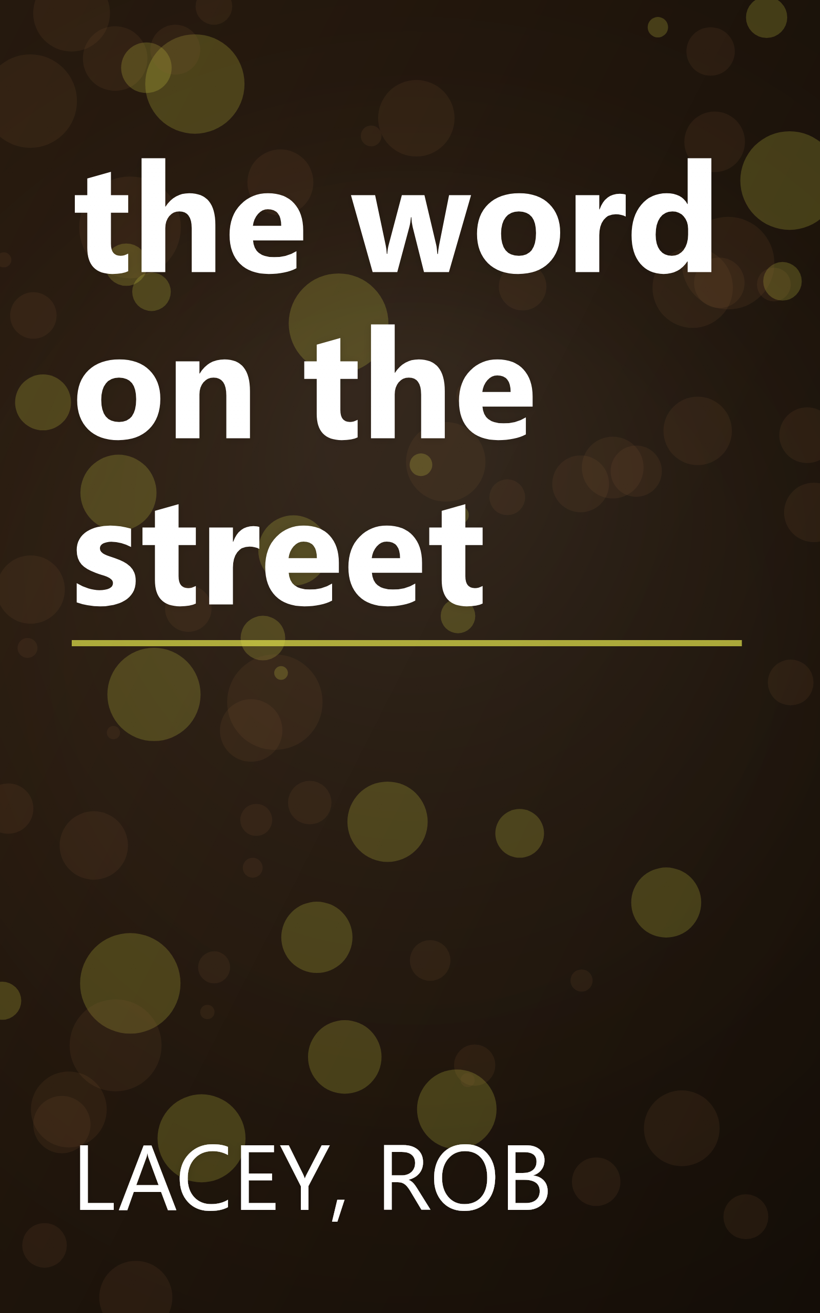 the word on the street book cover