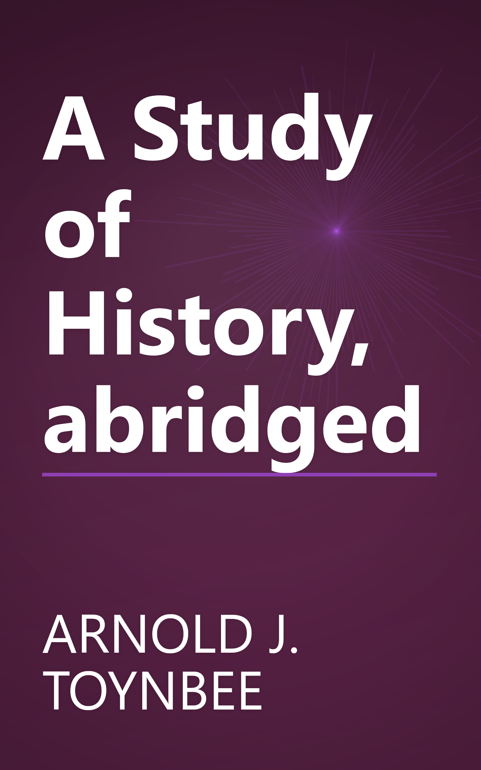 A Study of History, abridged book cover