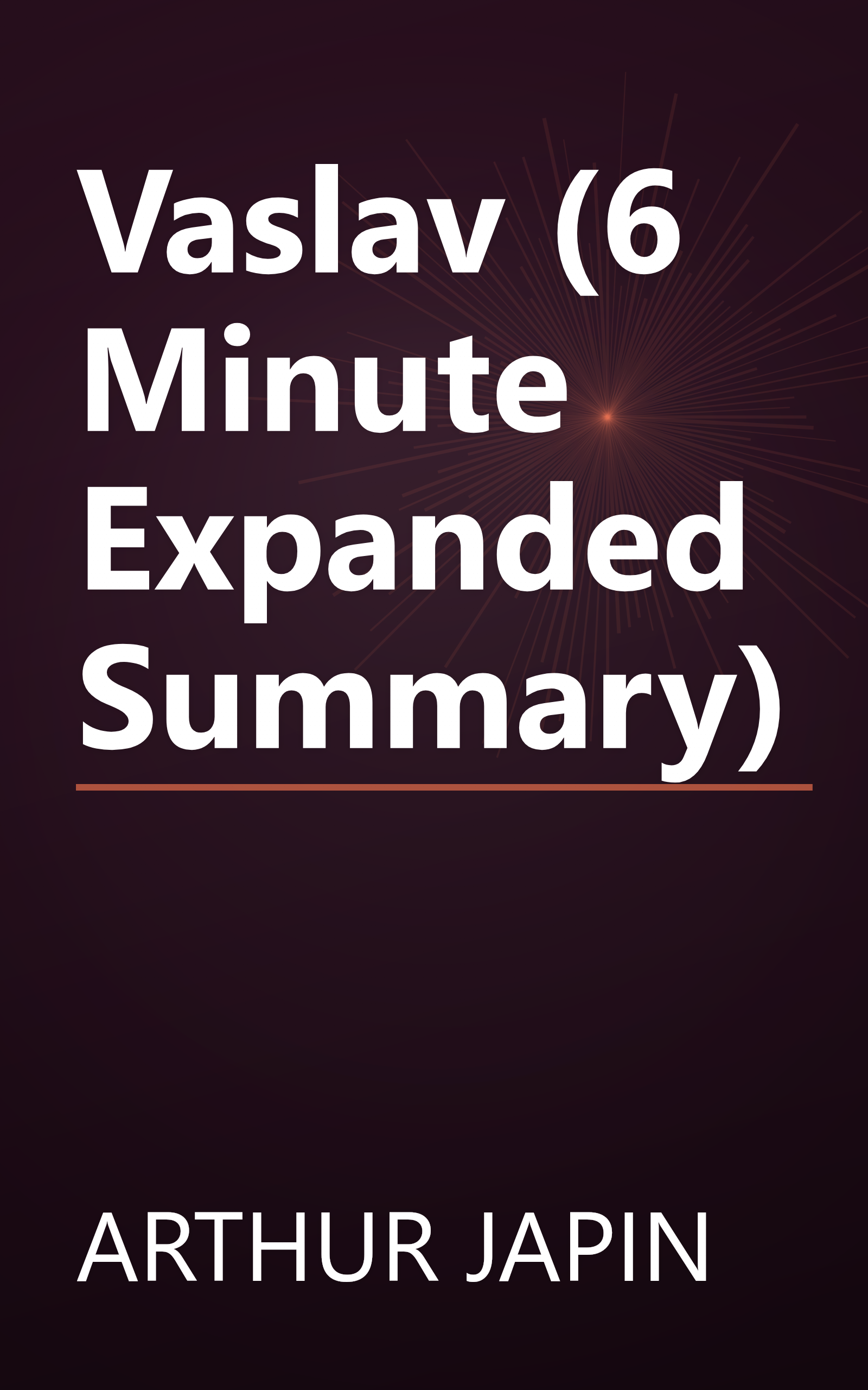 Vaslav (6 Minute   Expanded Summary) book cover