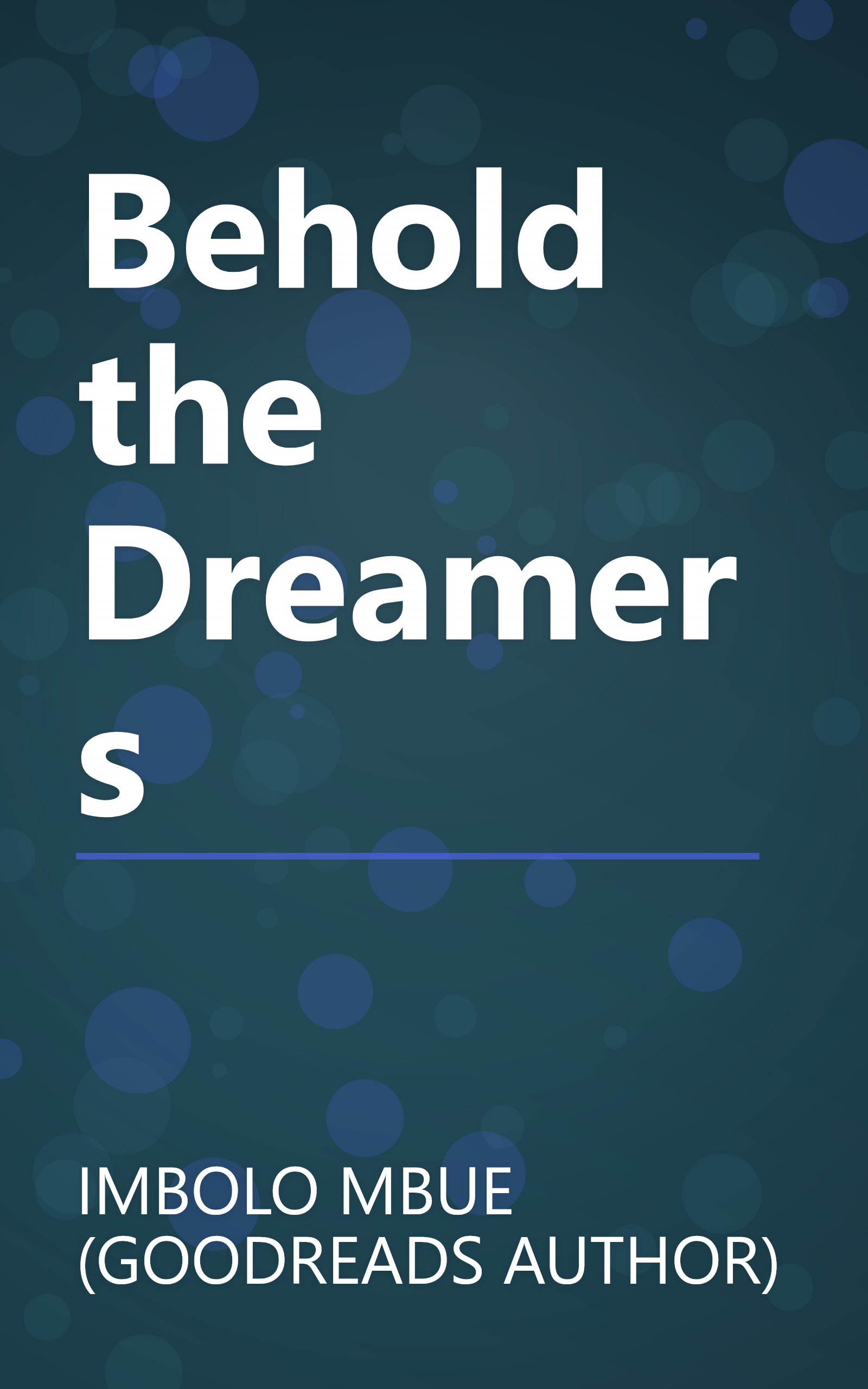 Behold the Dreamers book cover