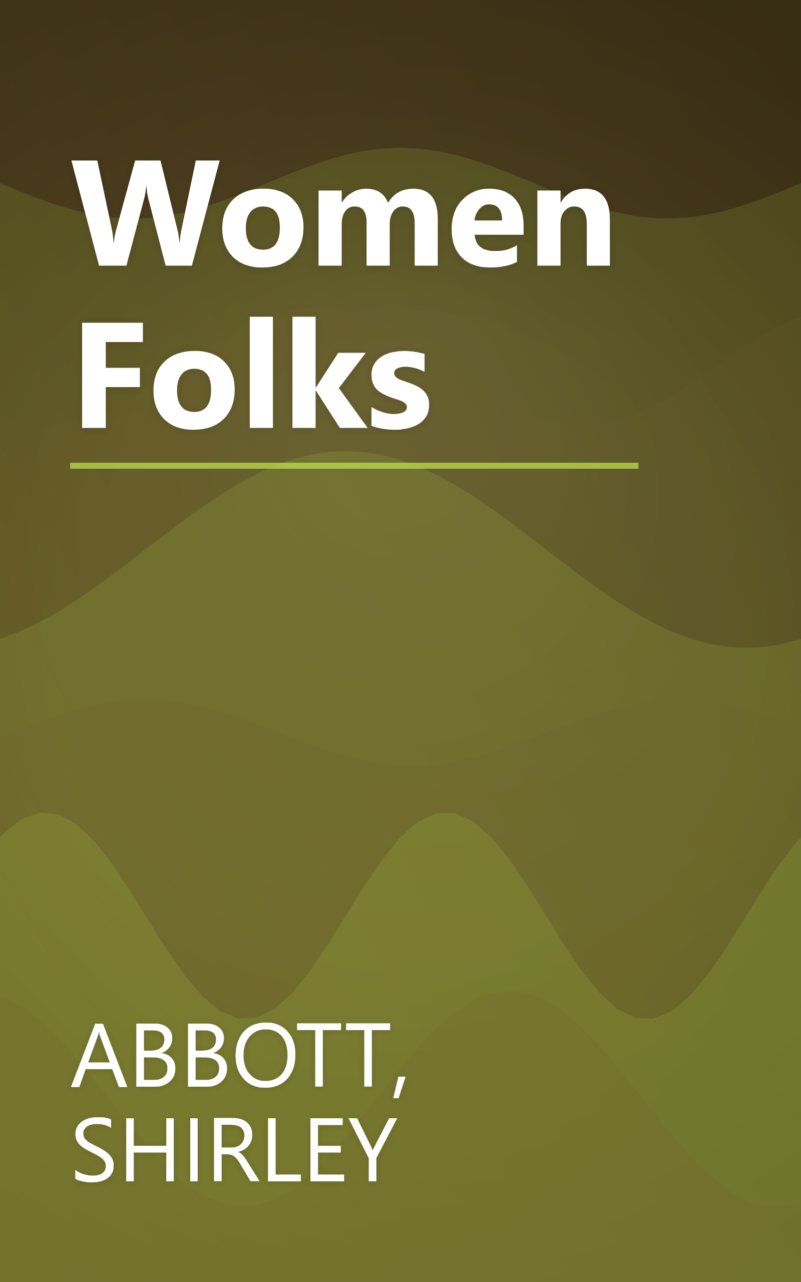 Women Folks book cover