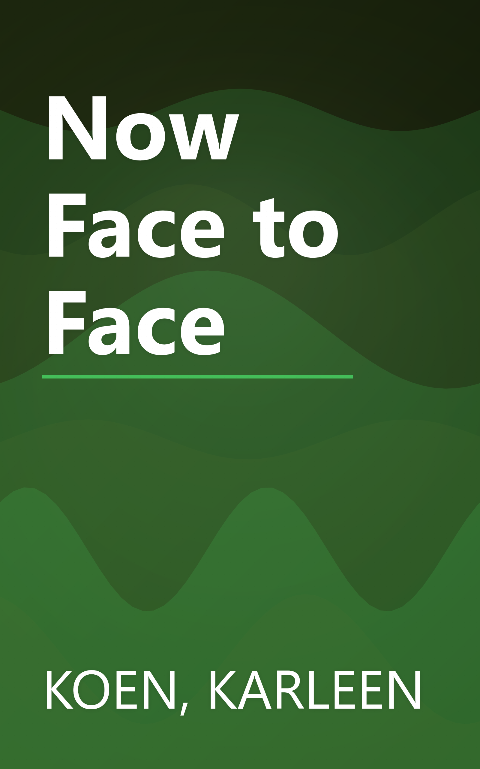 Now Face to Face book cover