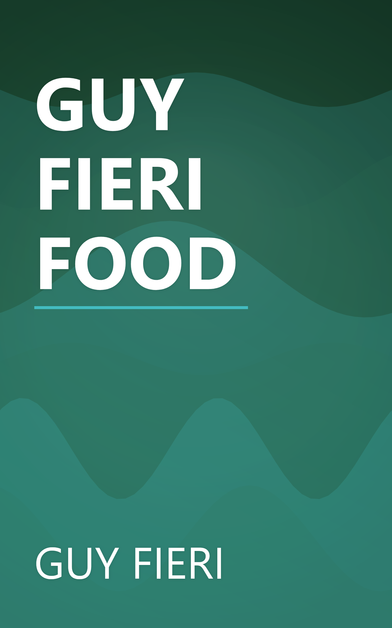 GUY FIERI FOOD book cover