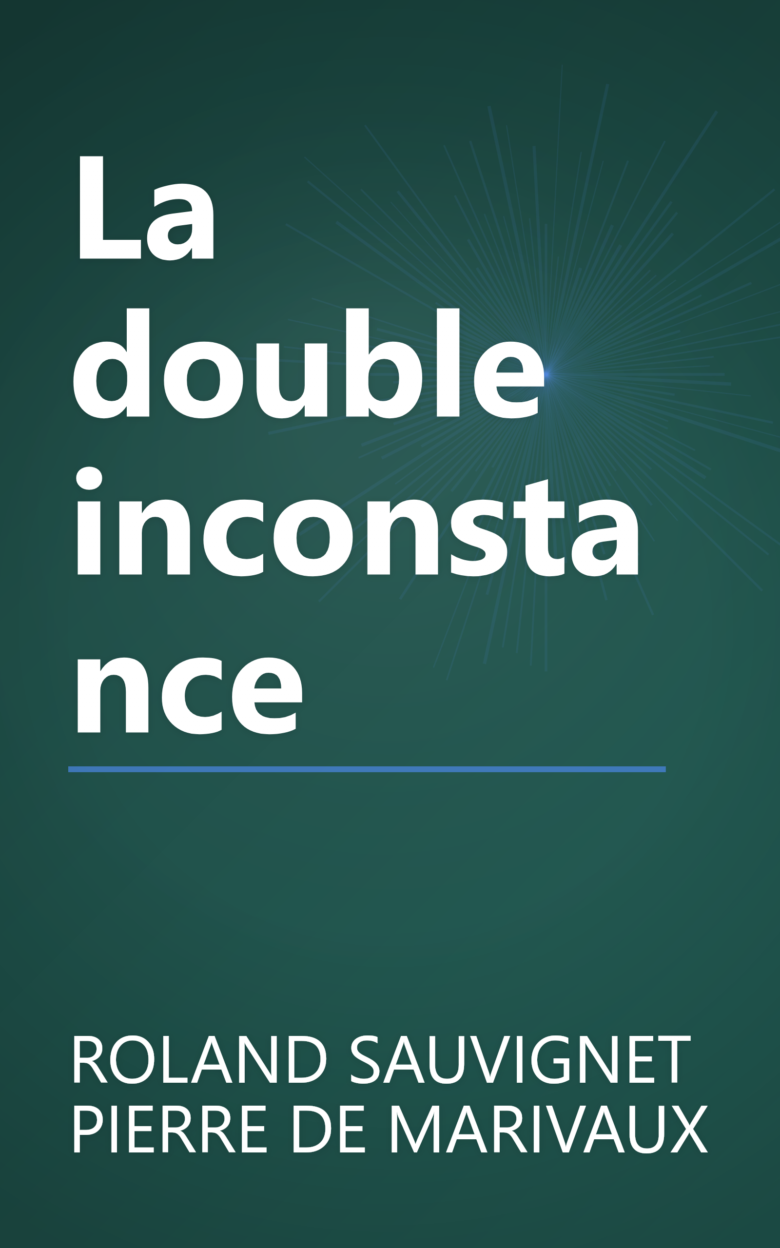 La double inconstance book cover