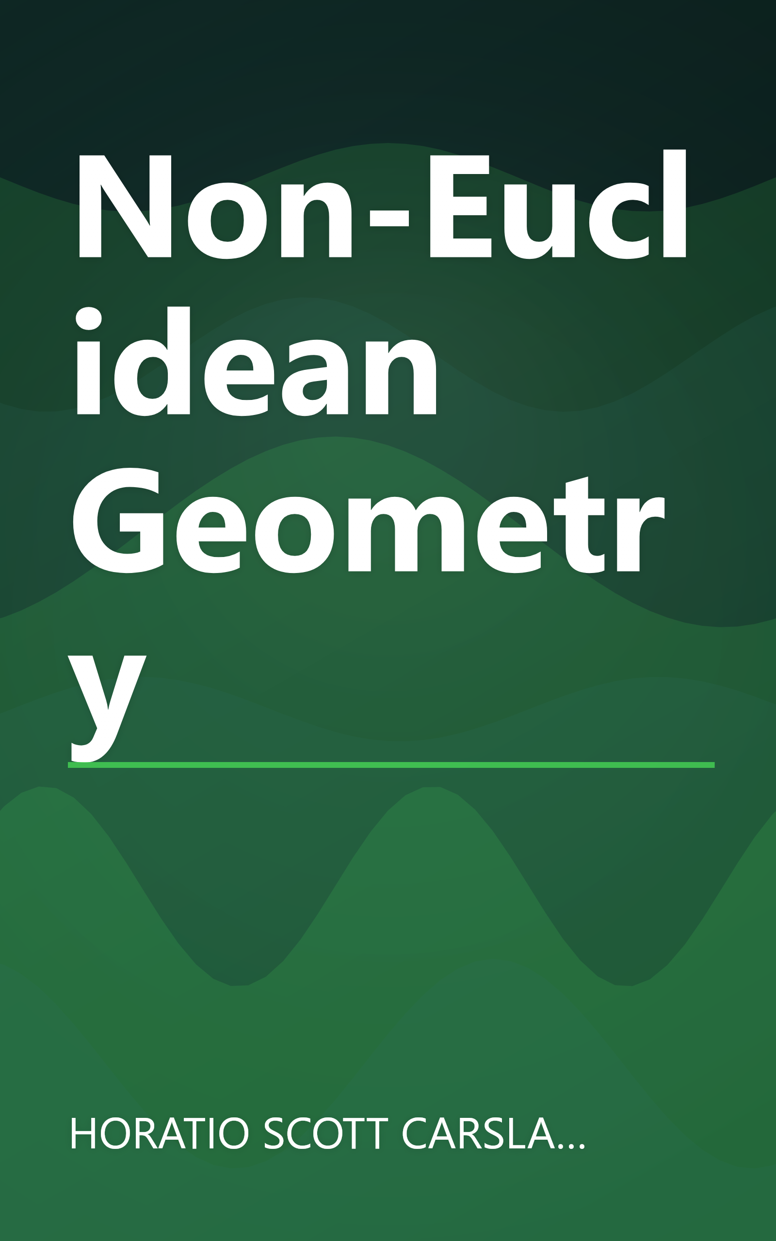 Non-Euclidean Geometry book cover