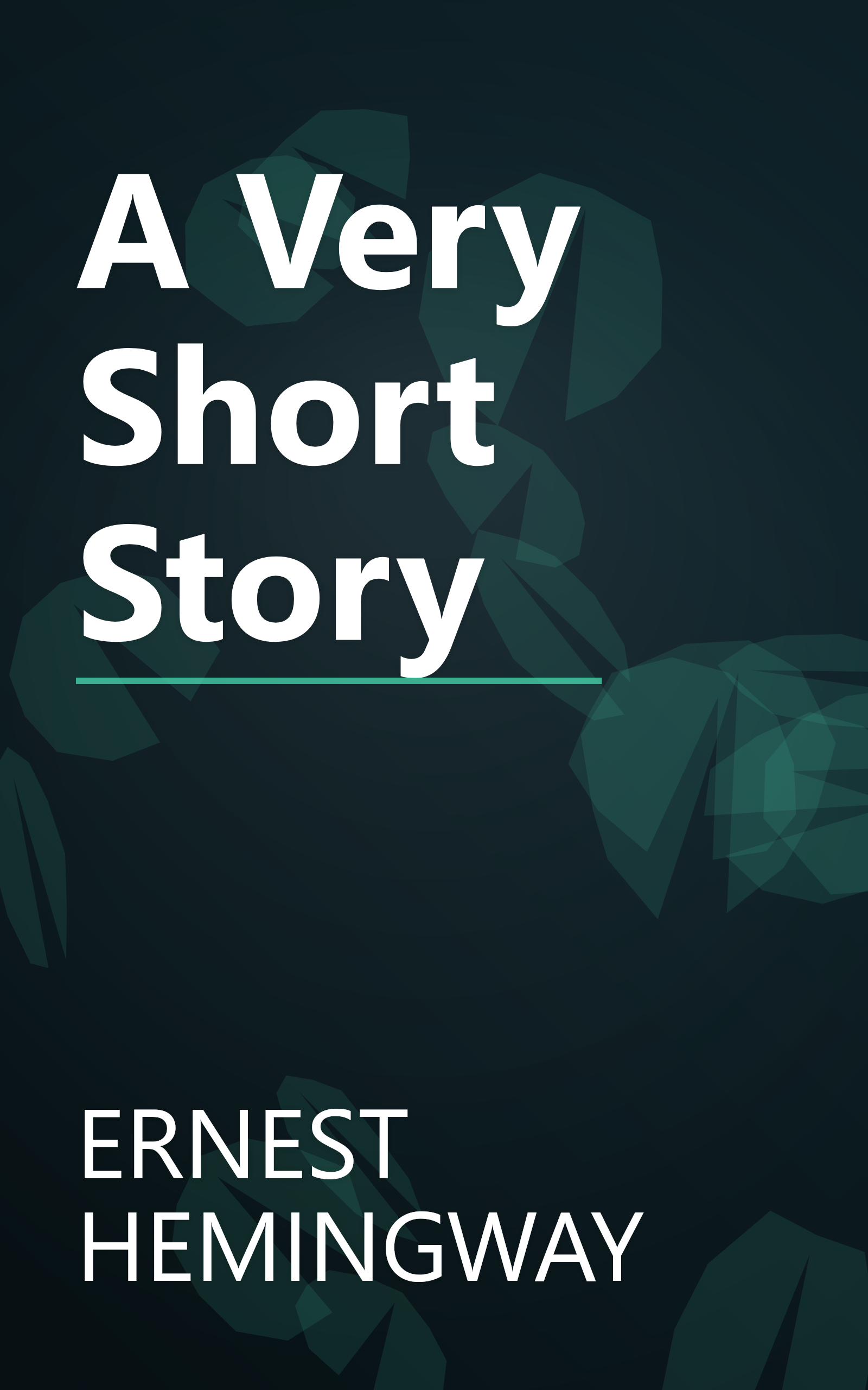 A Very Short Story book cover