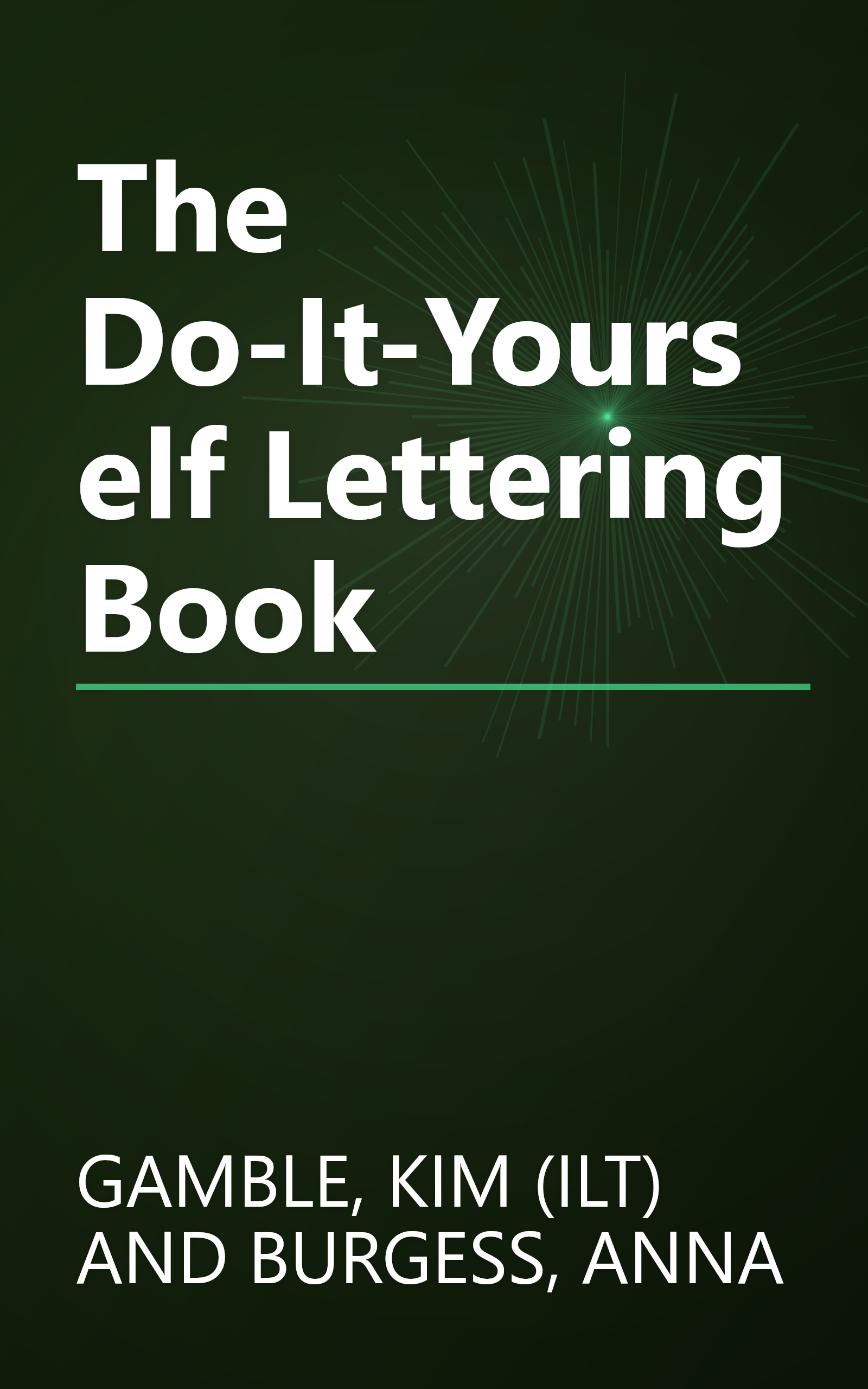 The Do-It-Yourself Lettering Book book cover