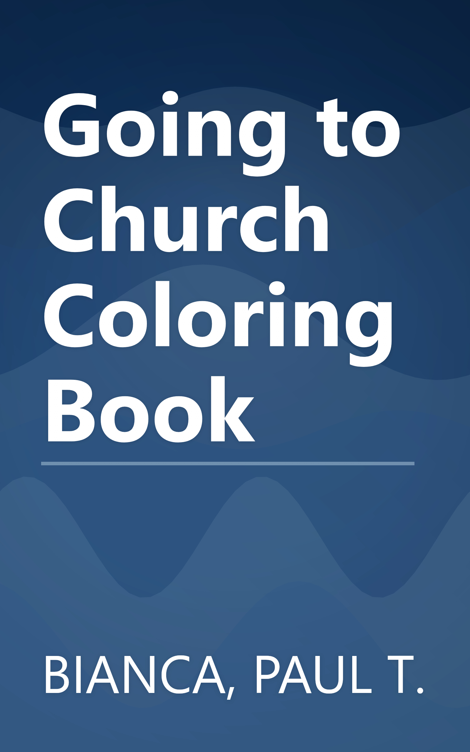 Going to Church Coloring Book book cover