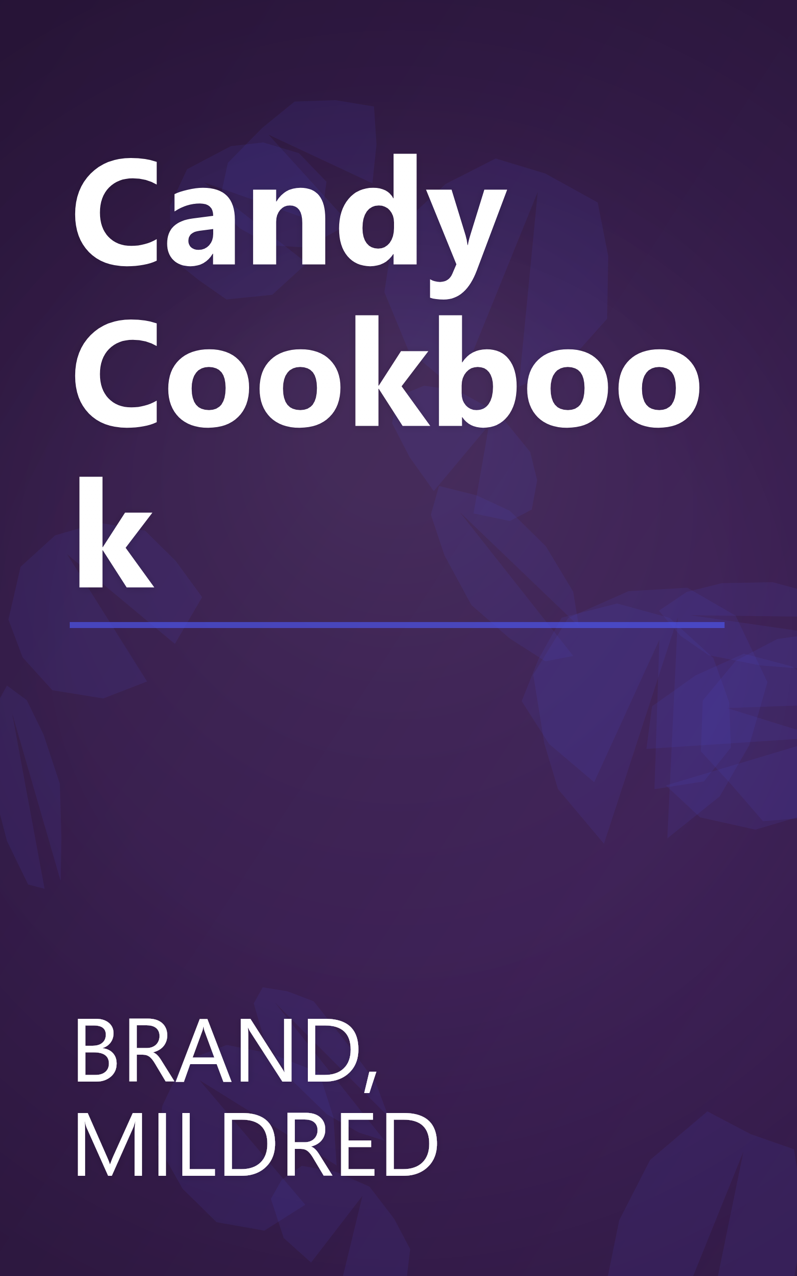 Candy Cookbook book cover