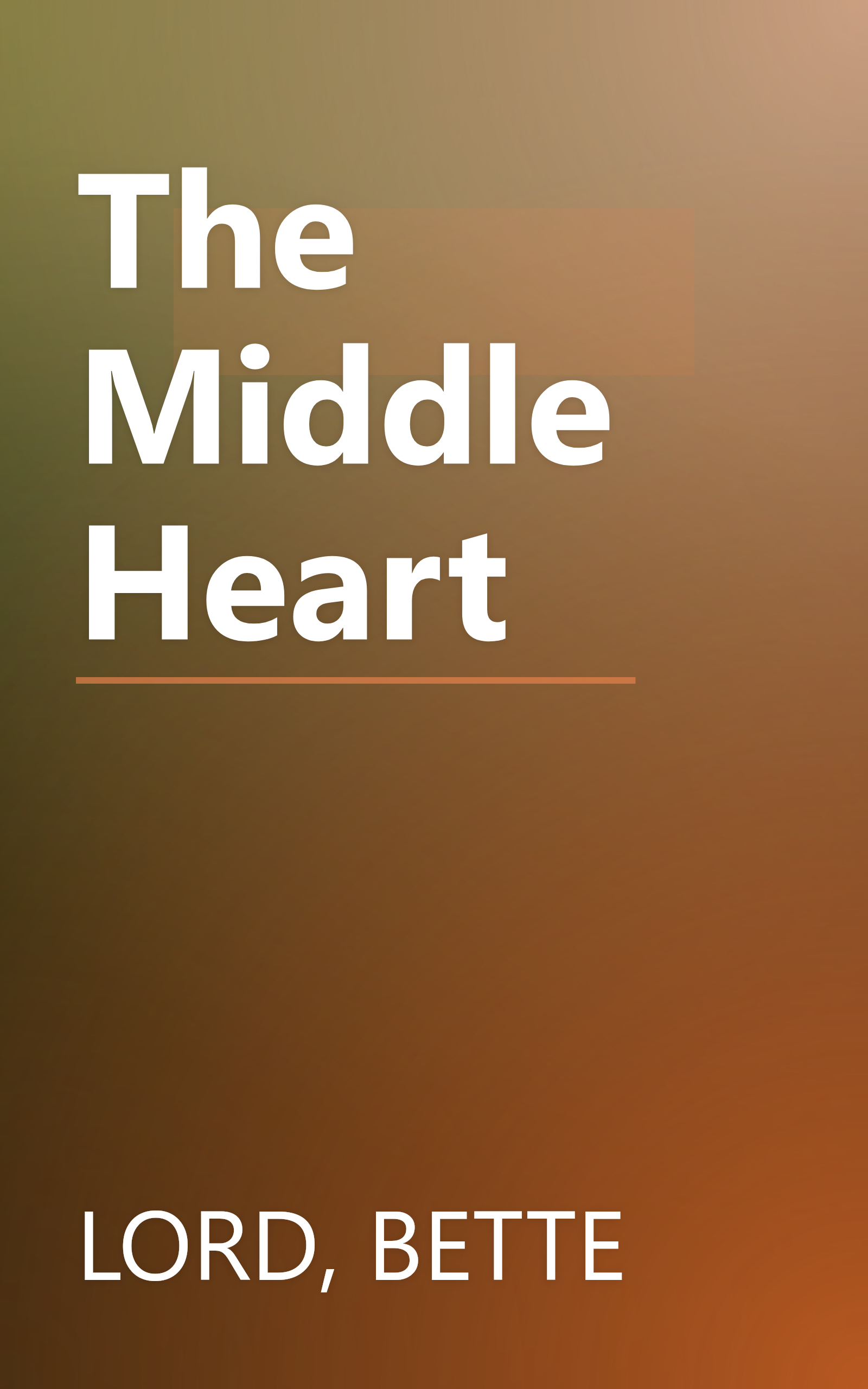 The Middle Heart book cover