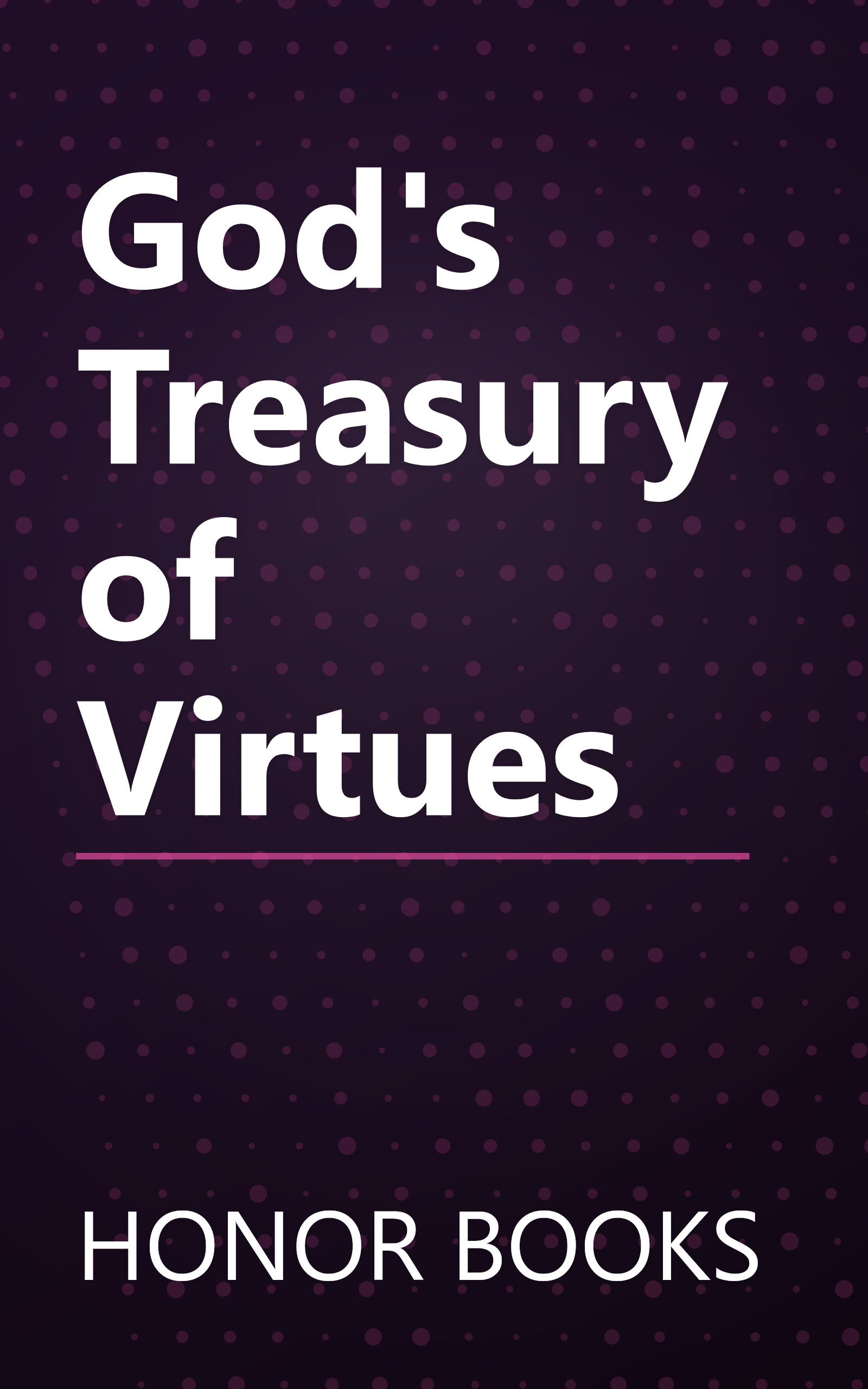God's Treasury of Virtues book cover