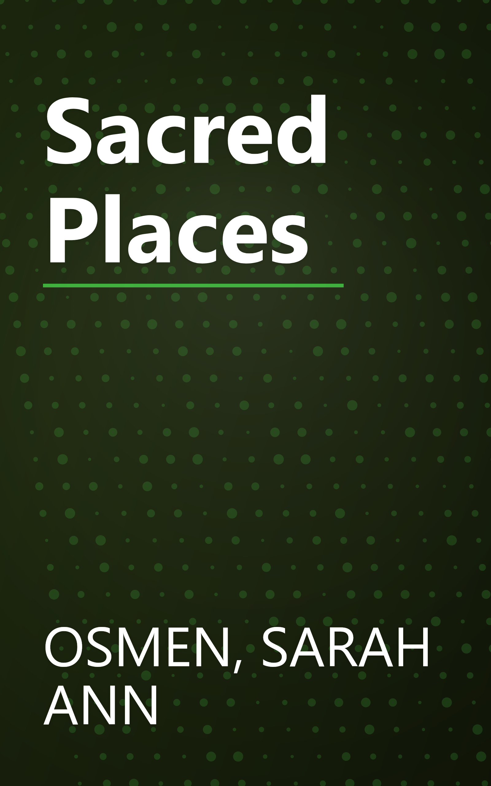 Sacred Places book cover