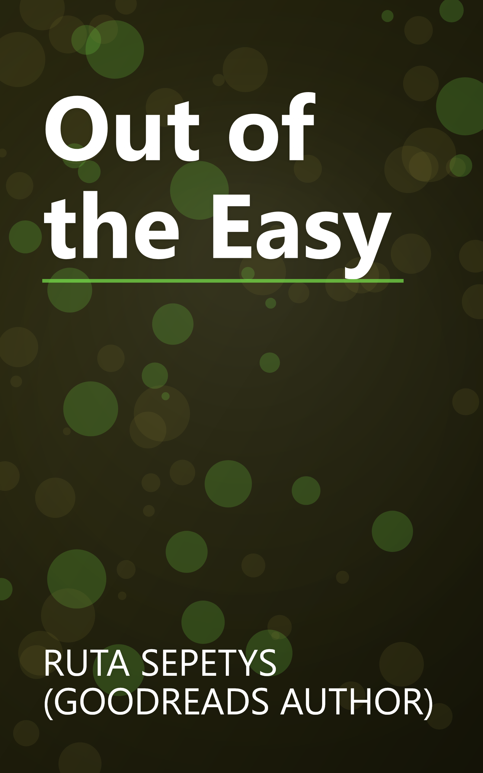 Out of the Easy book cover