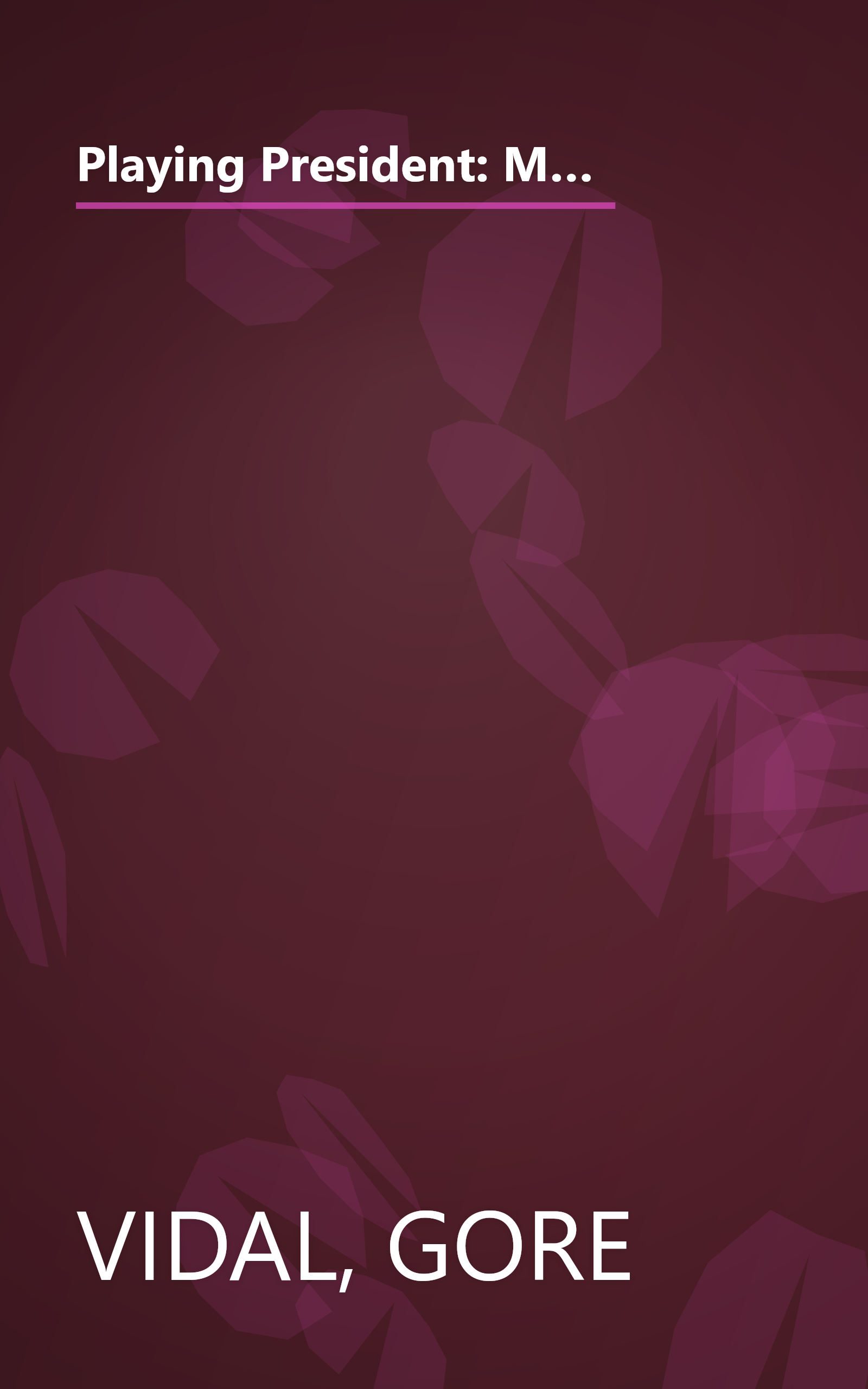 Playing President: My Close Ecounters with Nixon, Carter, Bush I, Reagan, and Clinton and How They Did Not Prepare Me for George W. Bush book cover