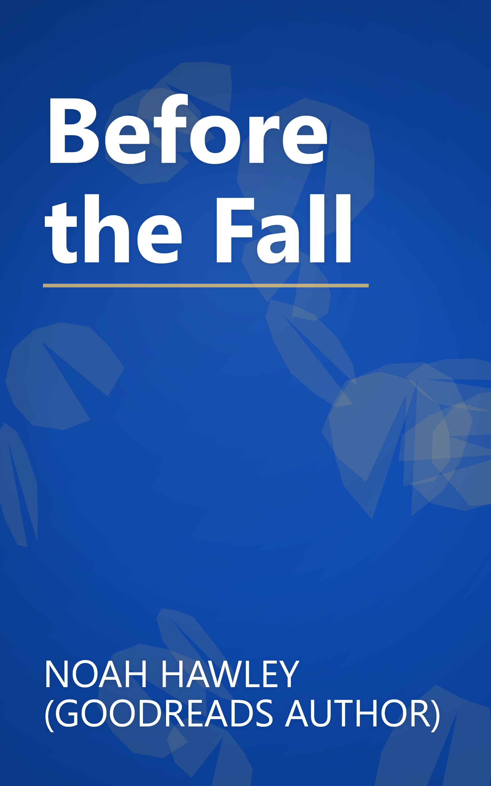 Before the Fall book cover