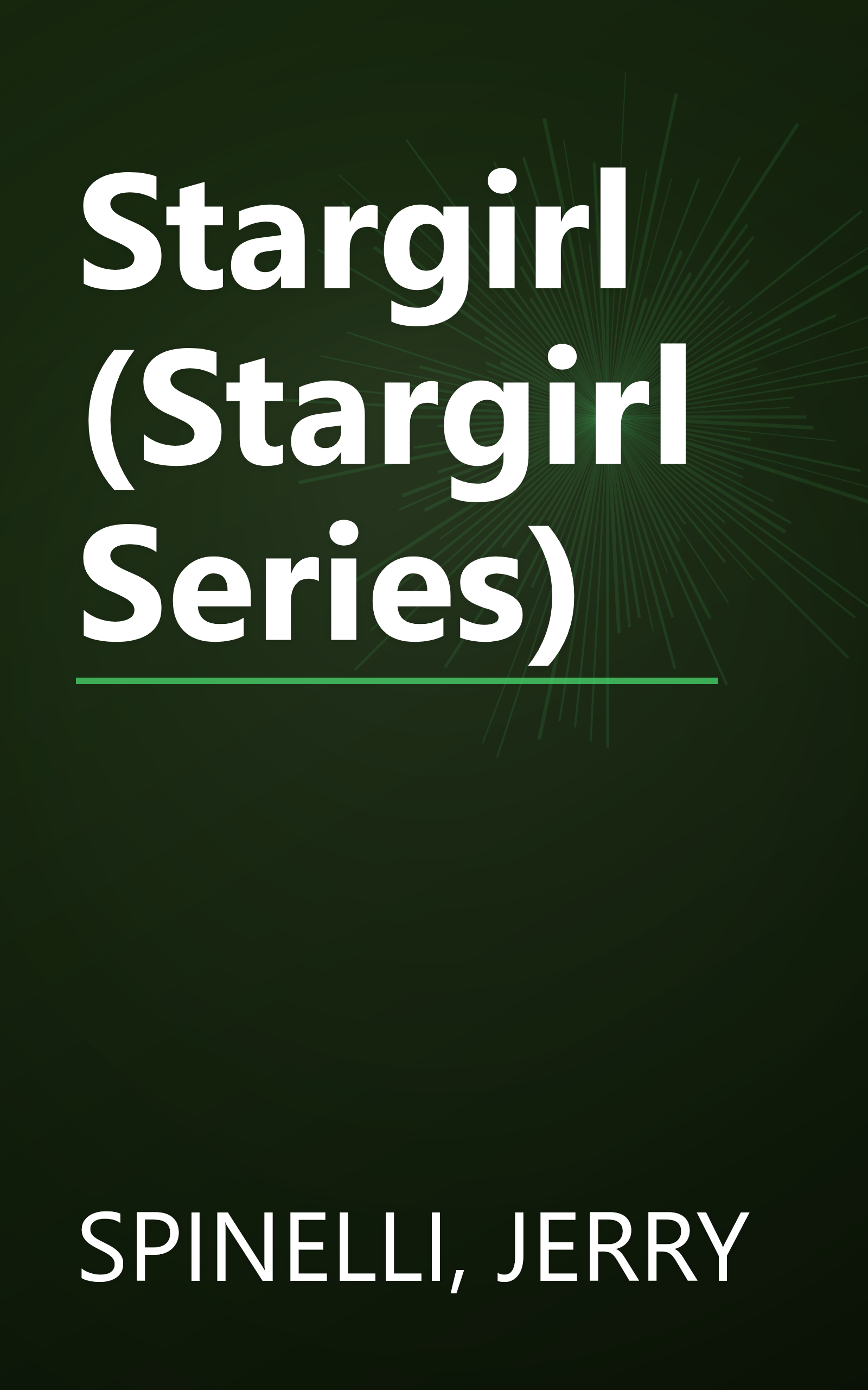 Stargirl (Stargirl Series) book cover